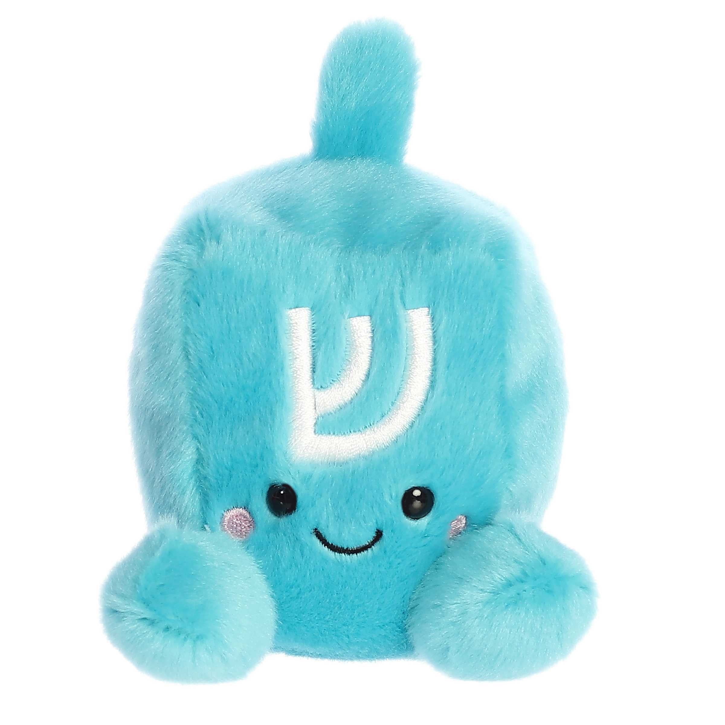 Aurora - Mini Blue Palm Pals - 5" Frederick Dreidel - Festive Stuffed ...