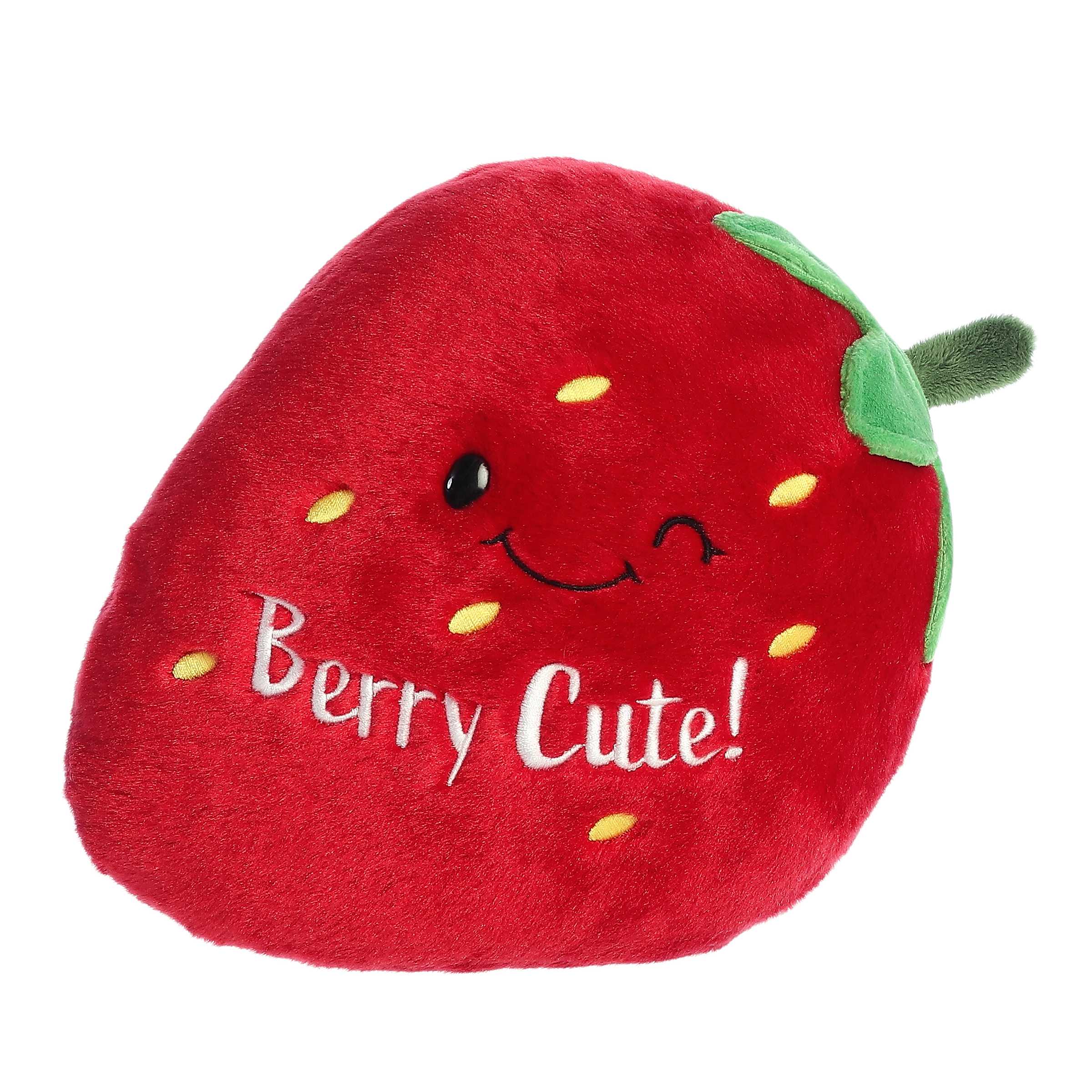 Aurora - Small Red JUST SAYIN' - 8.5" Berry Cute - Witty Stuffed Animal ...
