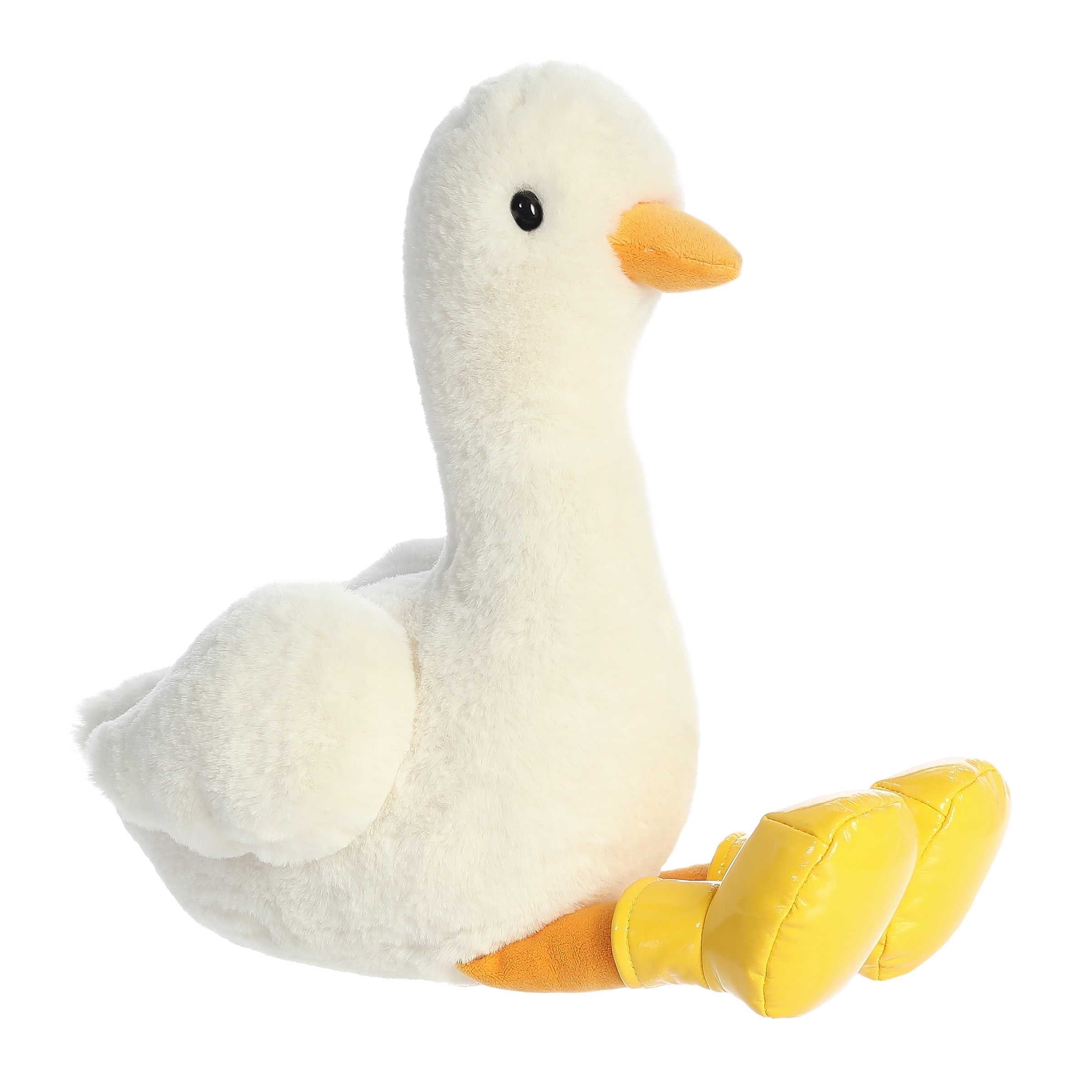 Aurora - Large White Spring - 16" Gavin The Goose - Vibrant Stuffed ...