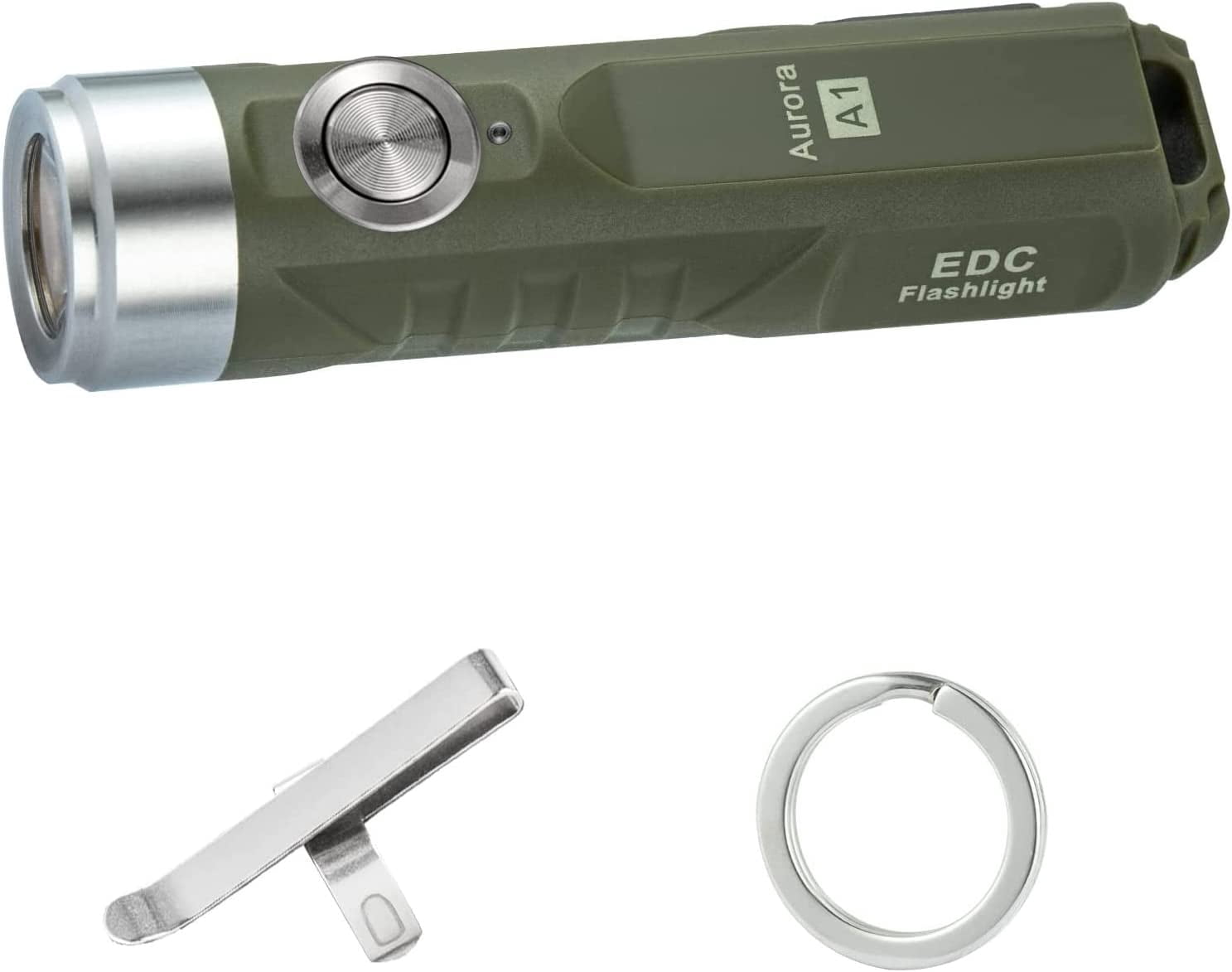 Aurora A1 G4 Keychain Flashlight, Max 650 Lumen Super Bright with EDC ...