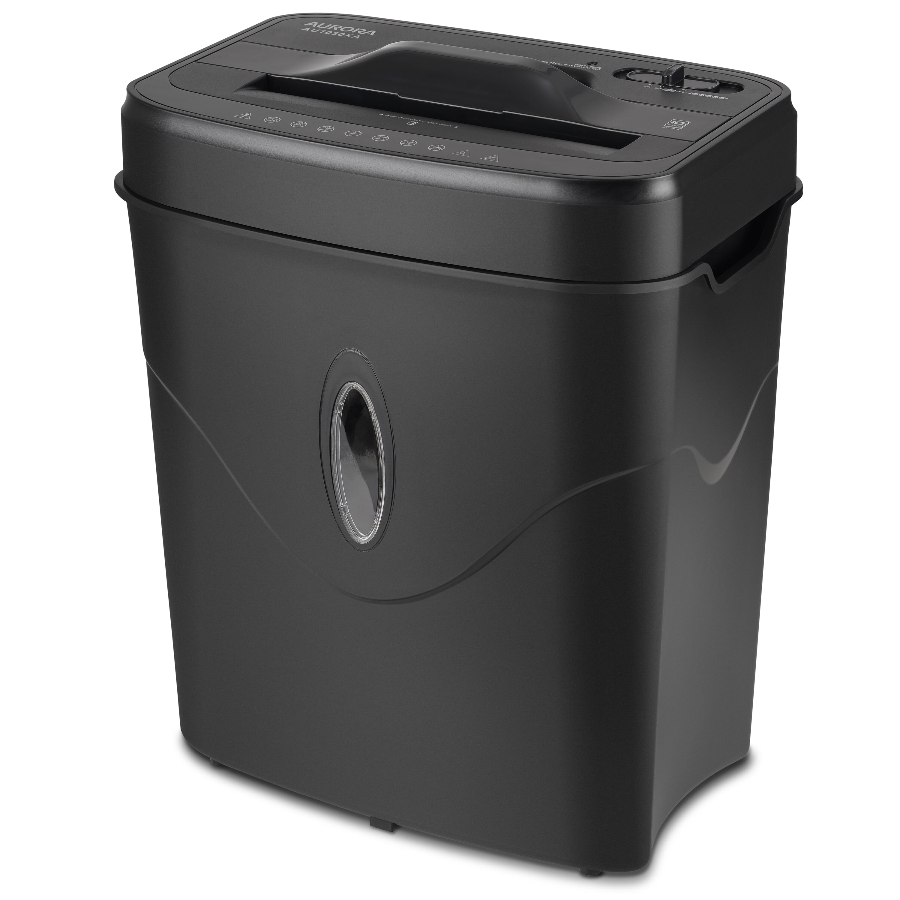 Aurora AU1030XA 10-Sheet Crosscut Paper/Credit Card Shredder with 4.4 ...