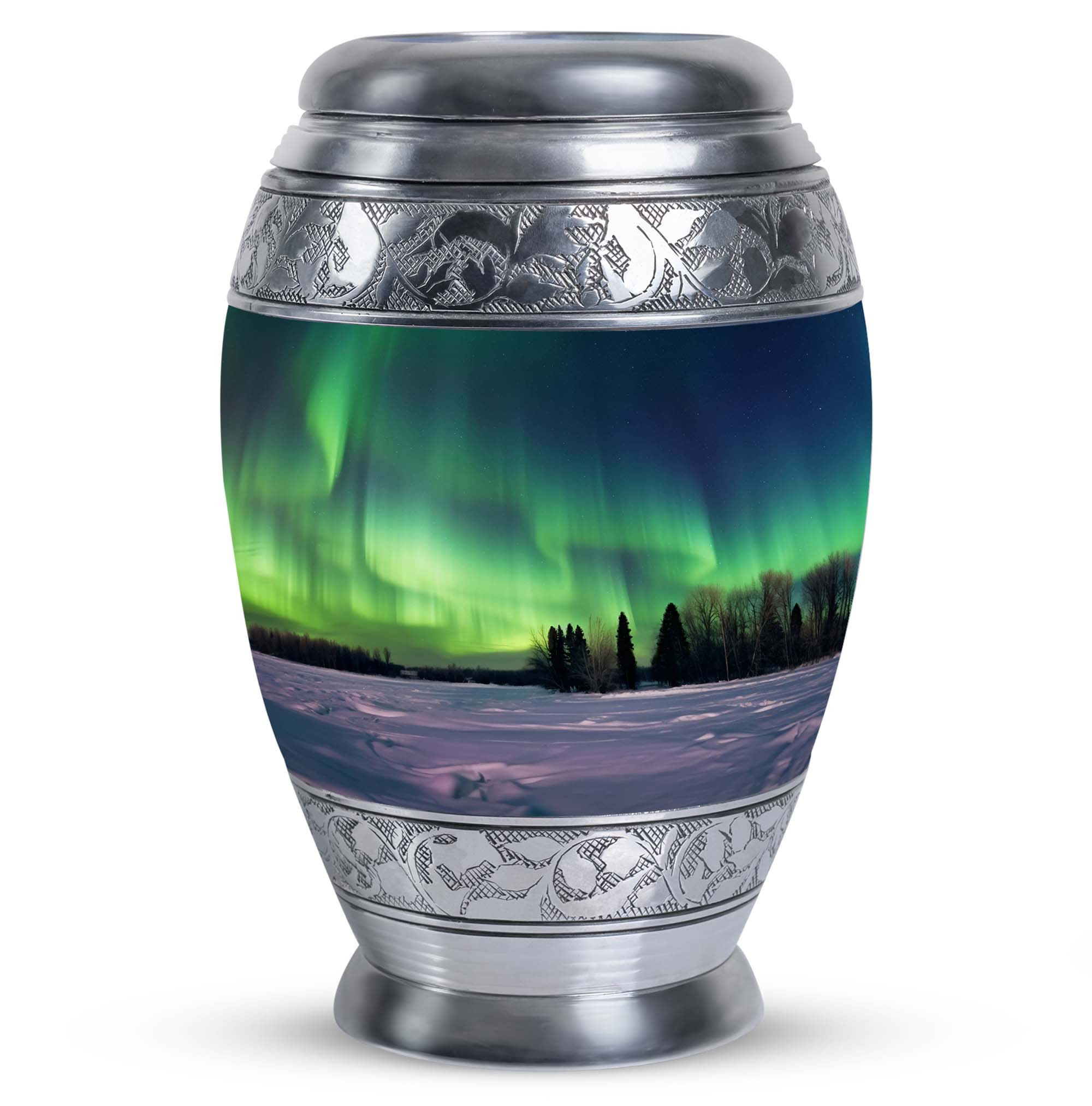 Aurora Borealis Aurora Borealis Northern Lights Urn For Mom - Memorial ...