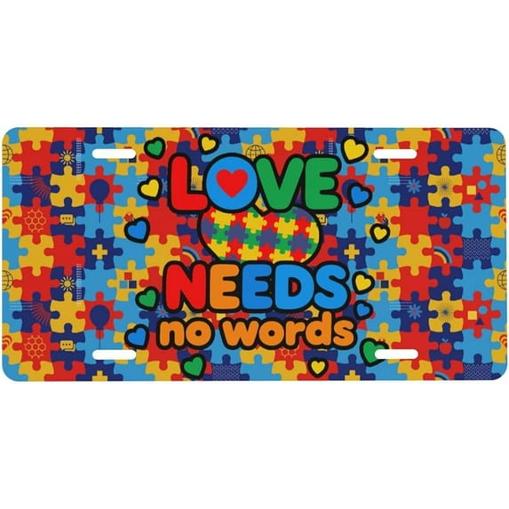 Aurora Borealis Front License Plate for Women Car Vanity Plates ...