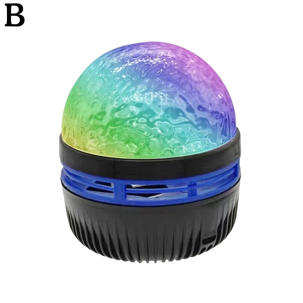 Water Ripple Starry Sky Projection Lamp Bedside Atmosphere Lamp F3C1 ...