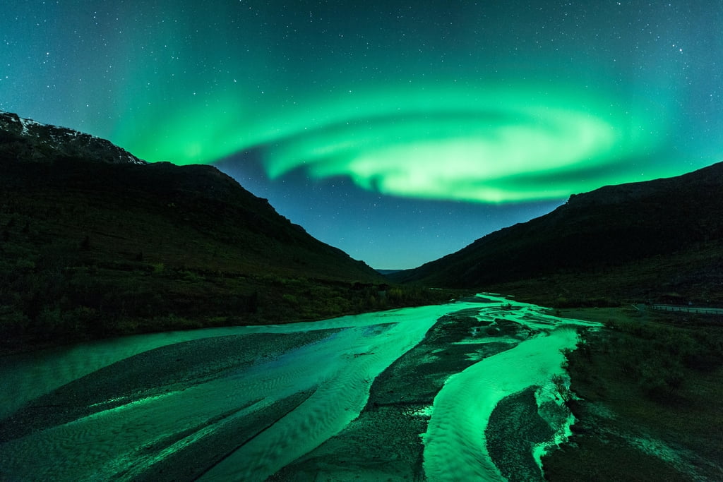 Aurora Borealis Northern Lights Wall Art Room Decor Aesthetic Farmhouse ...