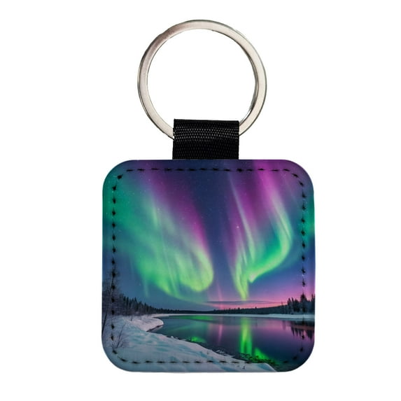 Aurora Borealis Northern Southern Lights Colorful Beautiful Faux ...