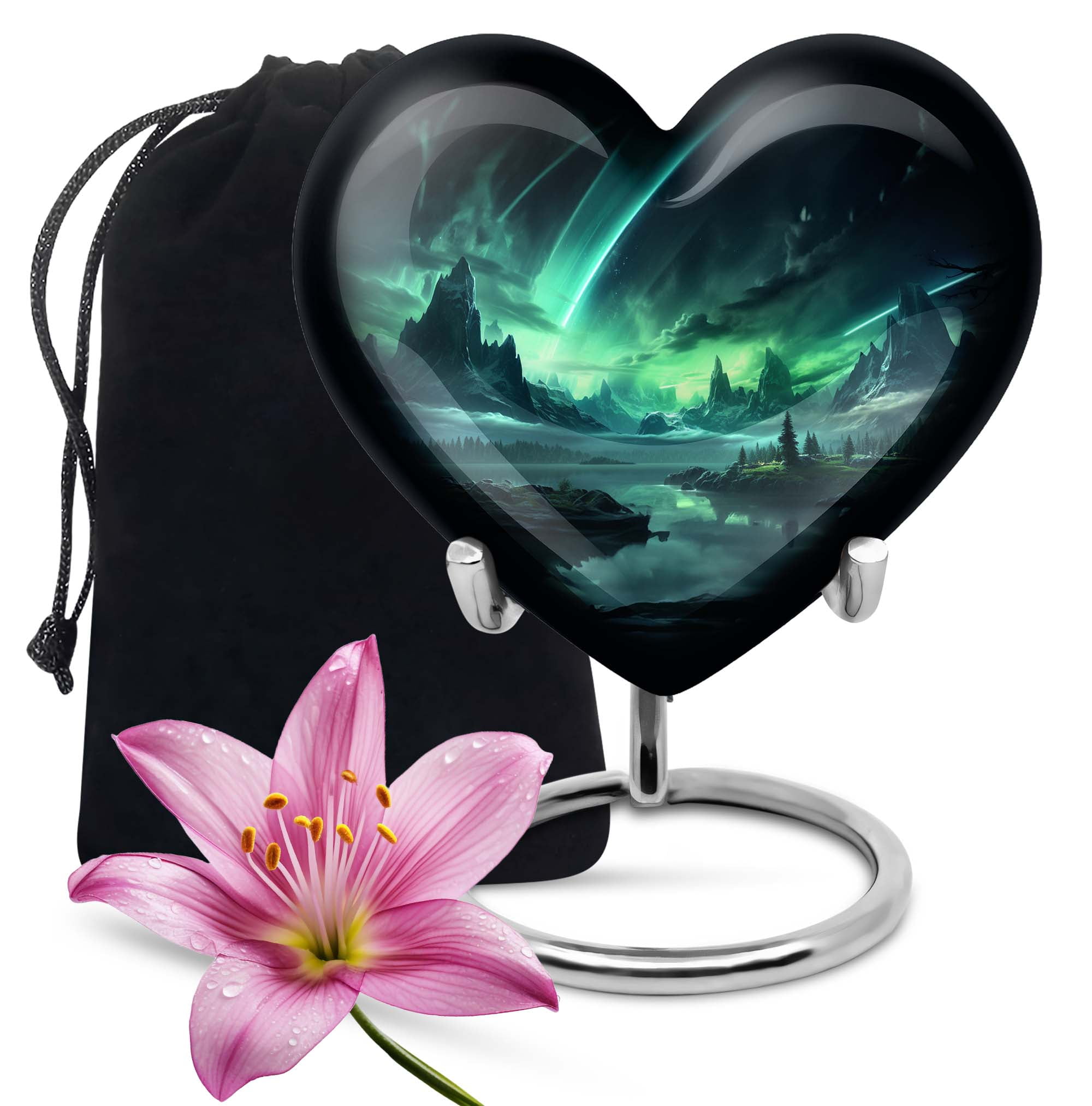 Aurora Borealis Urn, Ash Holders For Human Ashes - Adult Urns For Human ...