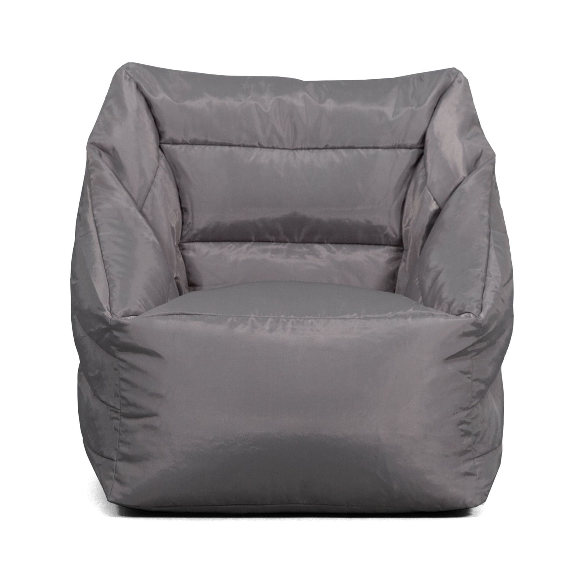 Big Joe Aurora Bean Bag Chair, Graphite Smartmax, Durable Polyester ...