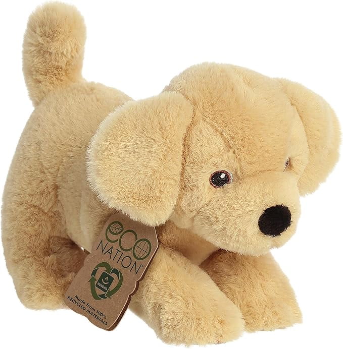 Aurora® Eco-Friendly Eco Nation™ Yellow Lab Stuffed Animal ...
