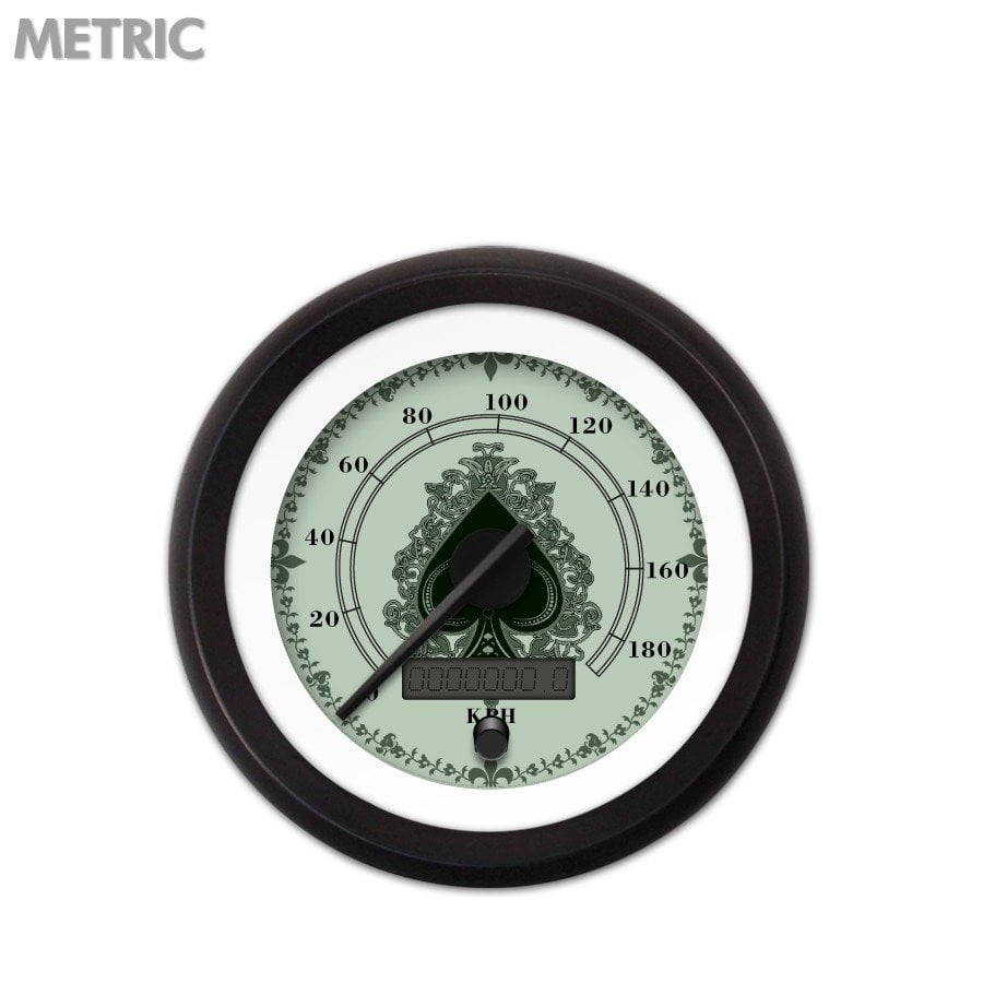 Aurora Instruments GAR2112ZM by HACCC Speedometer Gauge - Metric Spade ...
