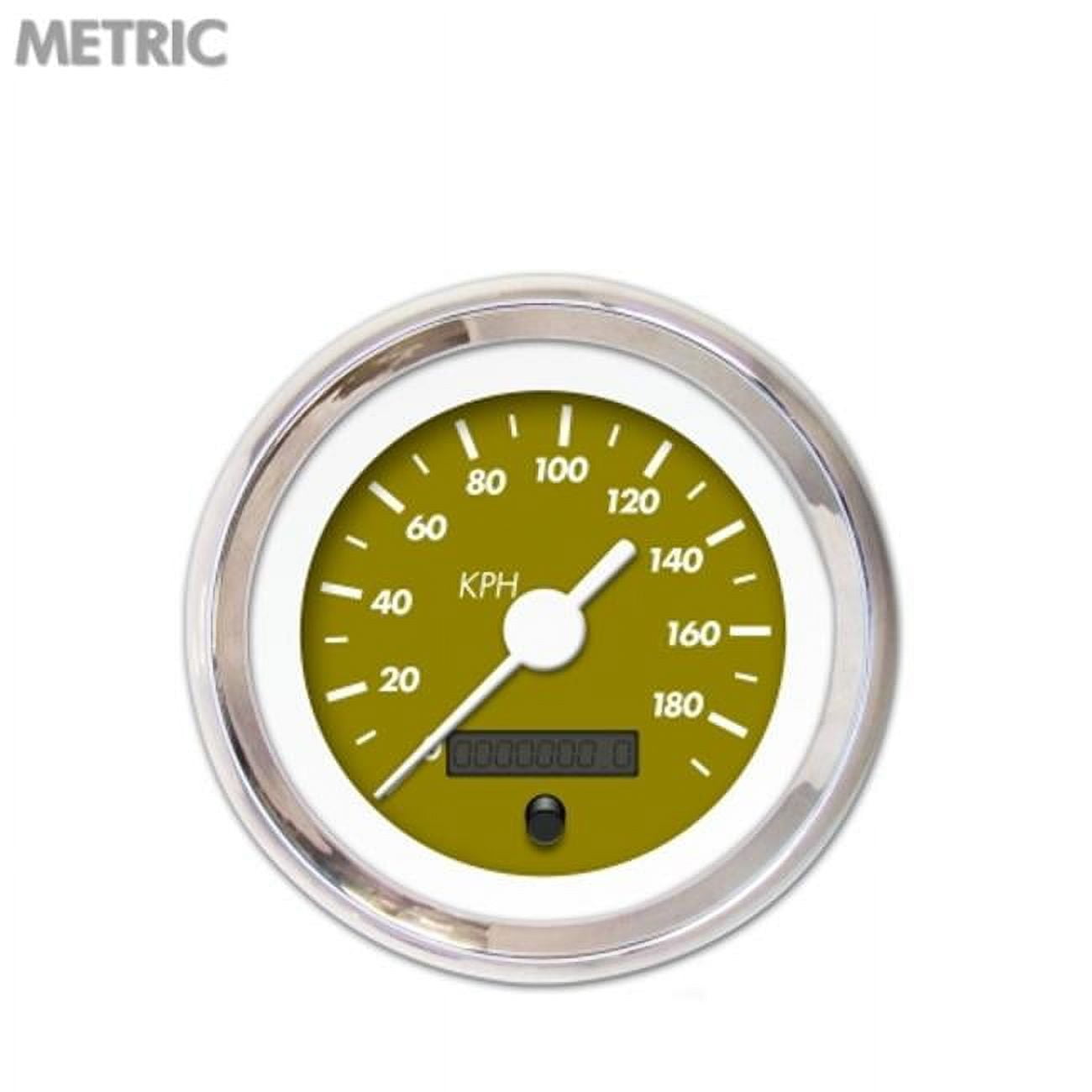 Aurora Instruments GAR136ZM by HABAD Speedometer Gauge - Metric Marker ...