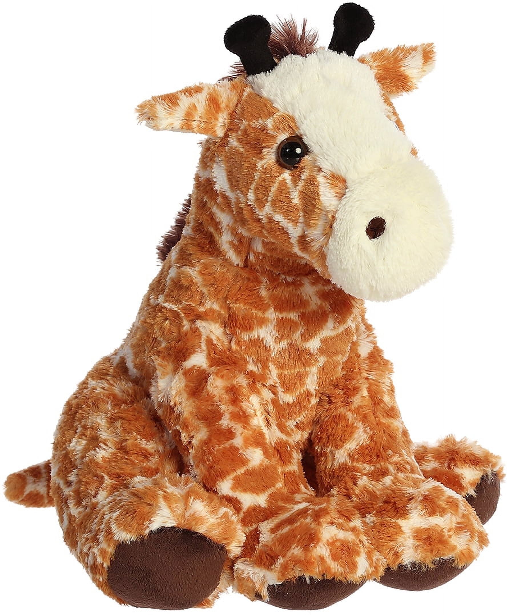 Aurora - Large Brown - 12" Giraffe - Cuddly Stuffed Animal - Walmart.com