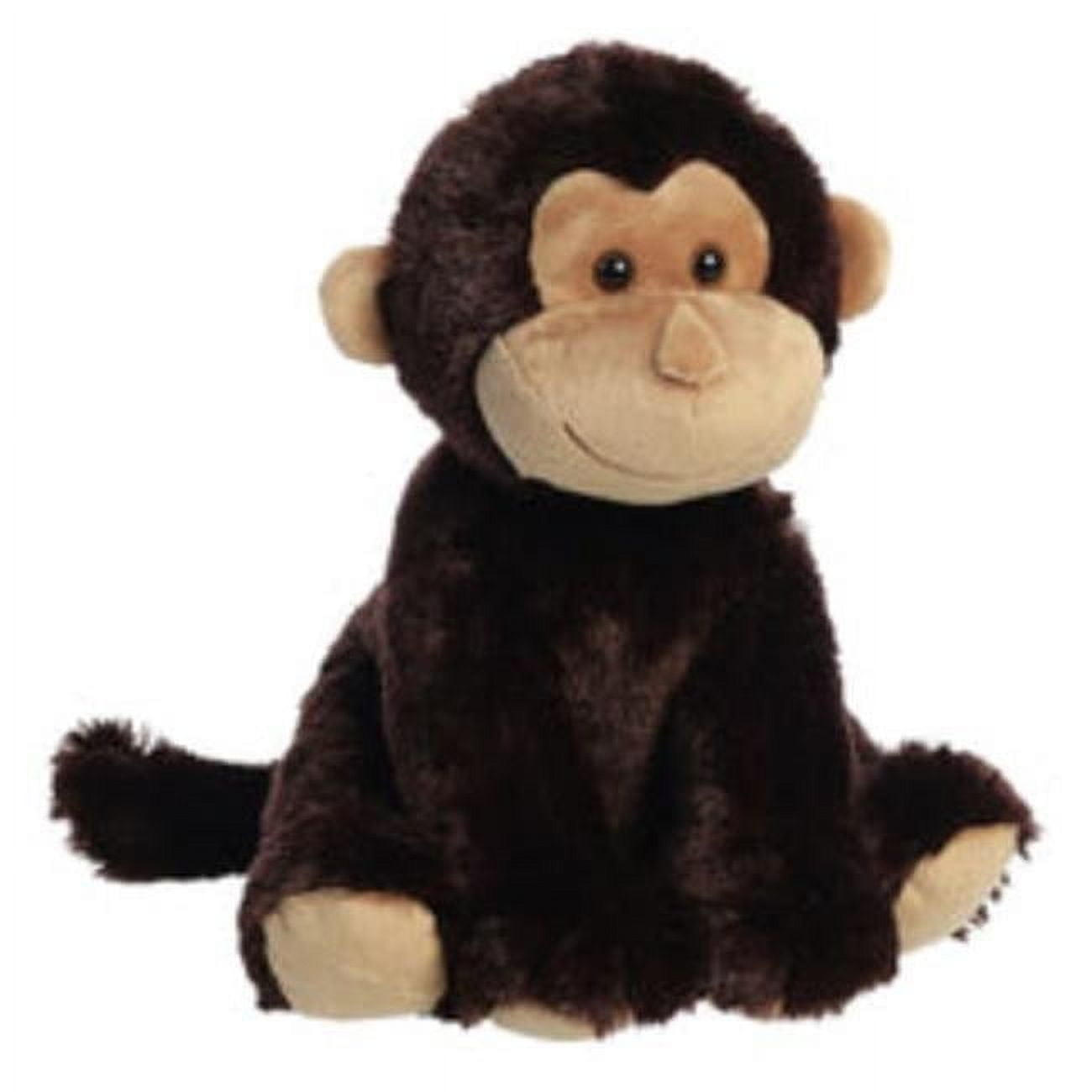 Aurora - Large Brown - 14" Monkey - Cuddly Stuffed Animal - Walmart.com