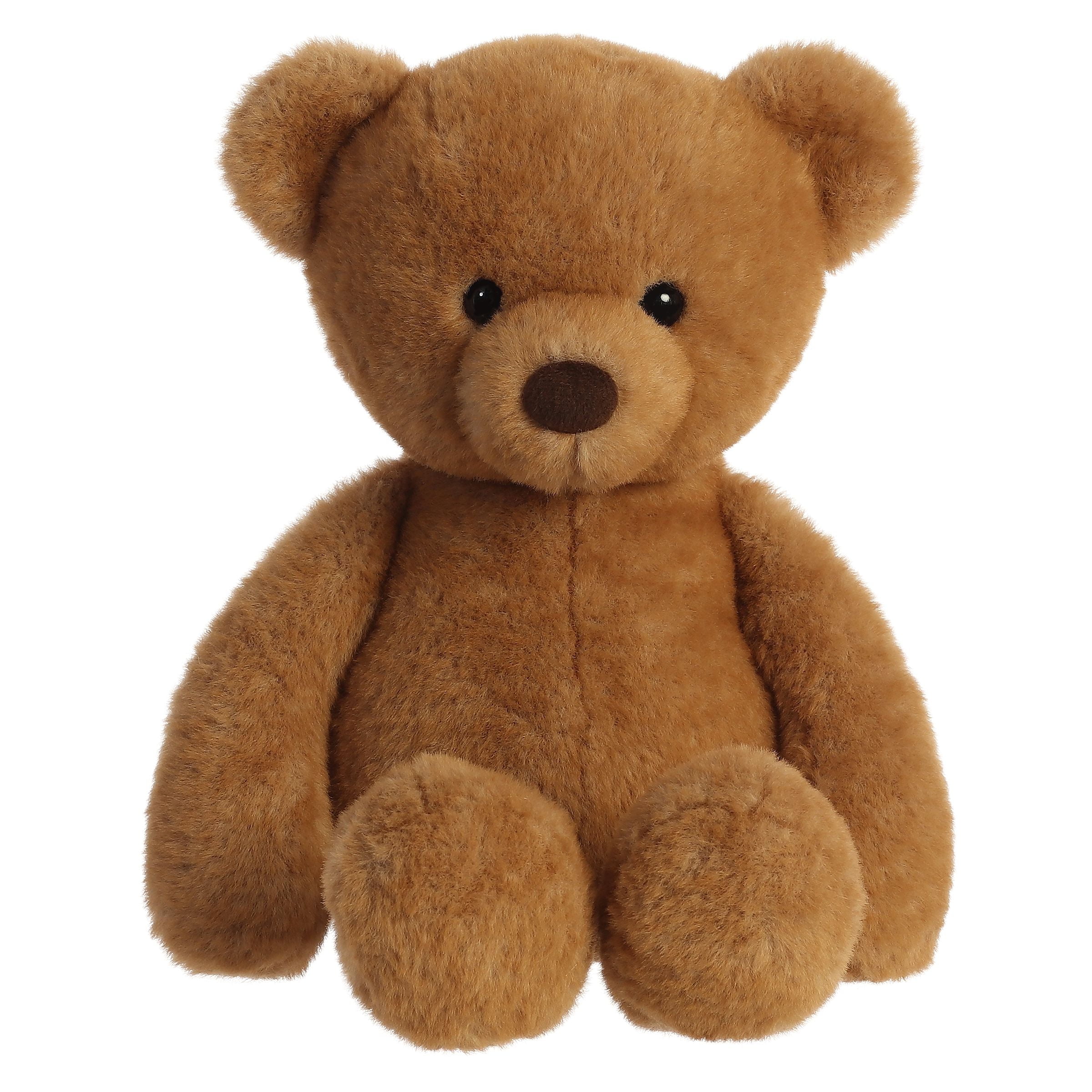 Aurora, Large Brown Bear, 10.5" Softie Bear, Snuggly Plush Toy ...
