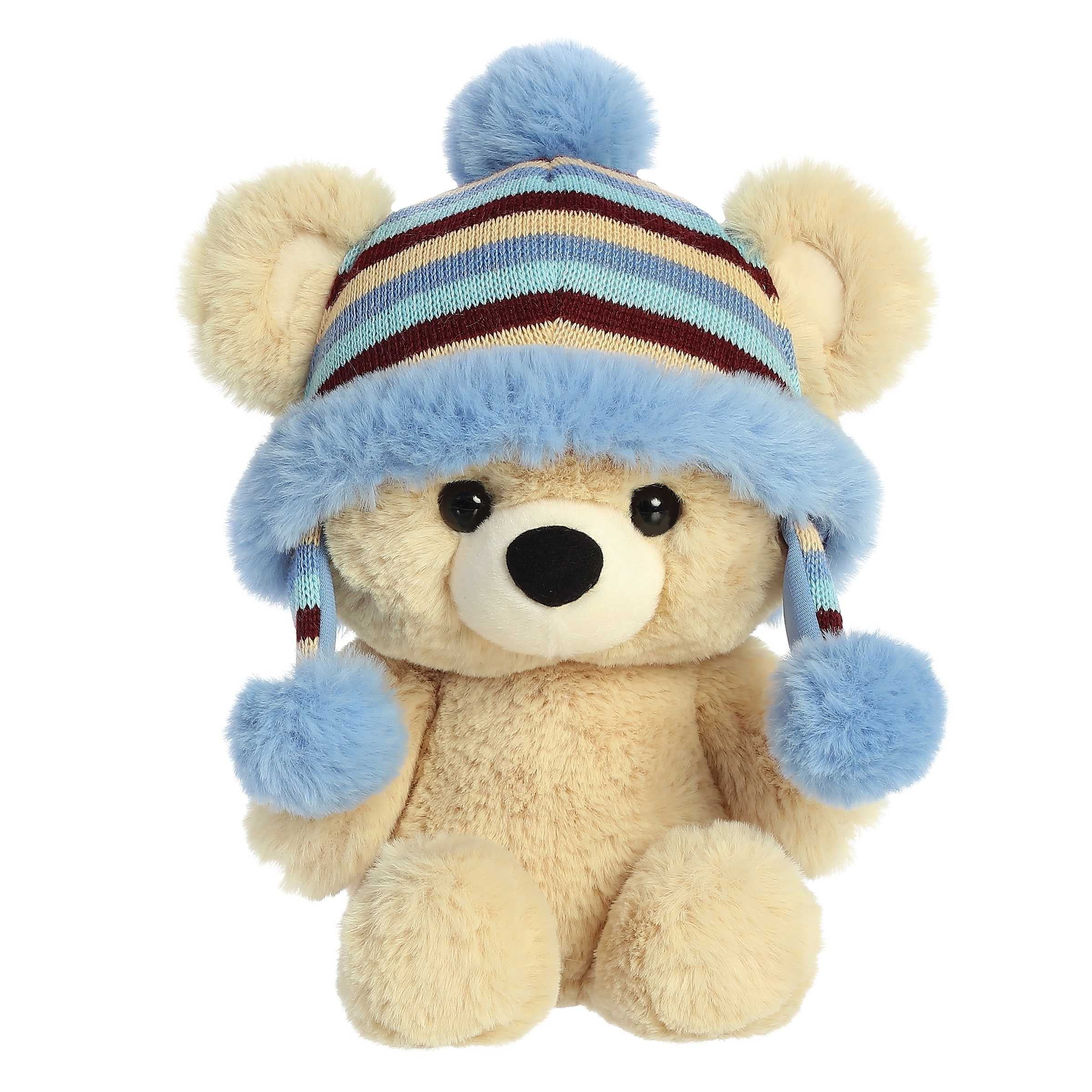 Aurora - Large Brown Holiday - 10" Baby Bear Bonnie - Festive Stuffed ...