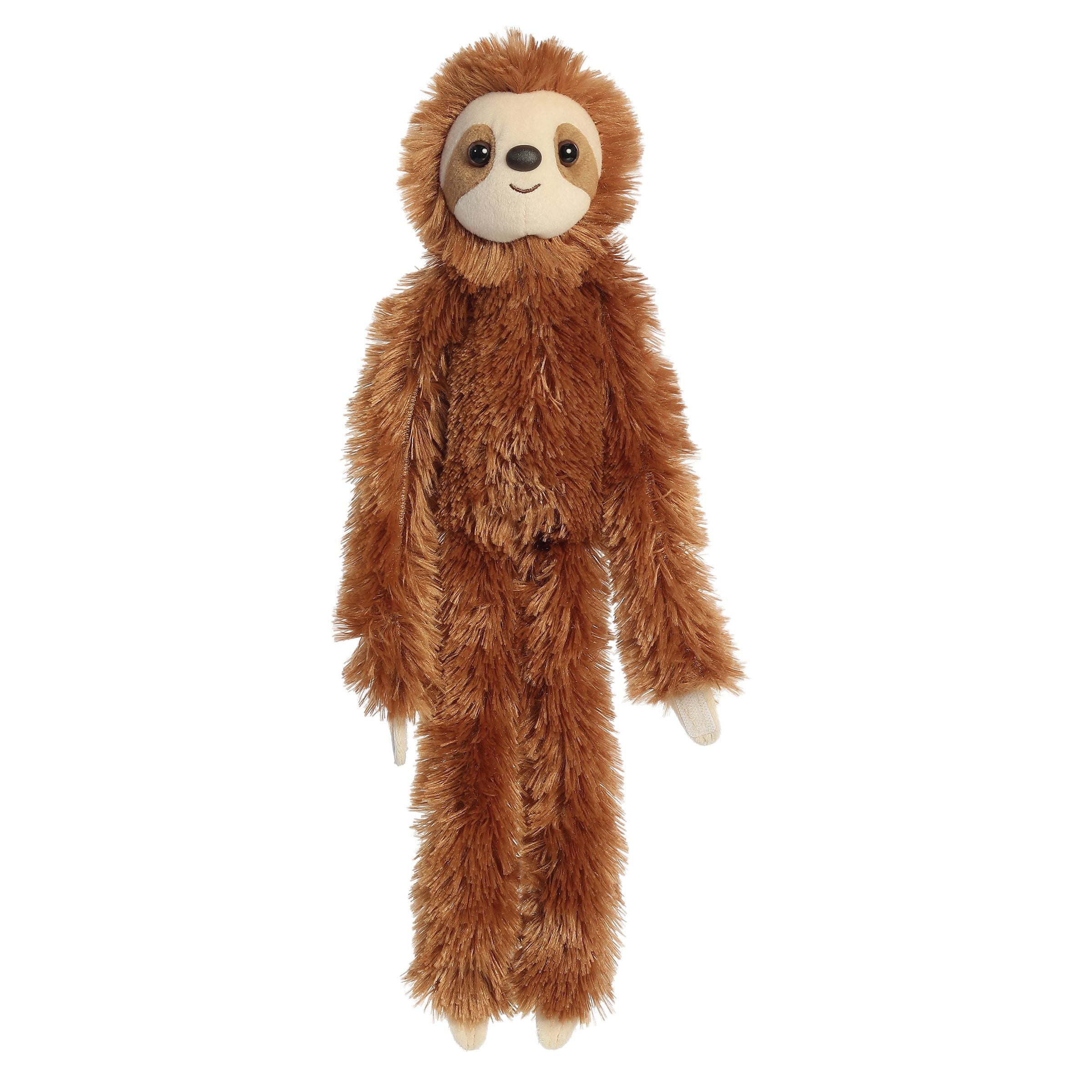 Aurora - Large Brown Jungle - 25" Hanging Sloth - Wild Stuffed Animal ...