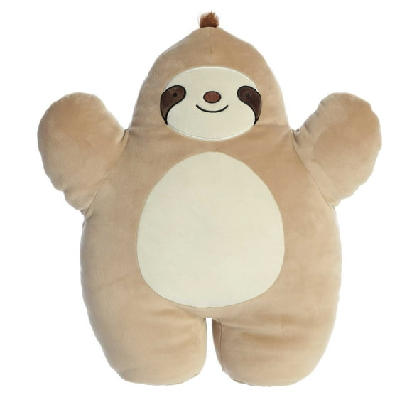Aurora - Large Brown Spongecakes - 16" Cinnamon Sloth - Squishy Stuffed ...