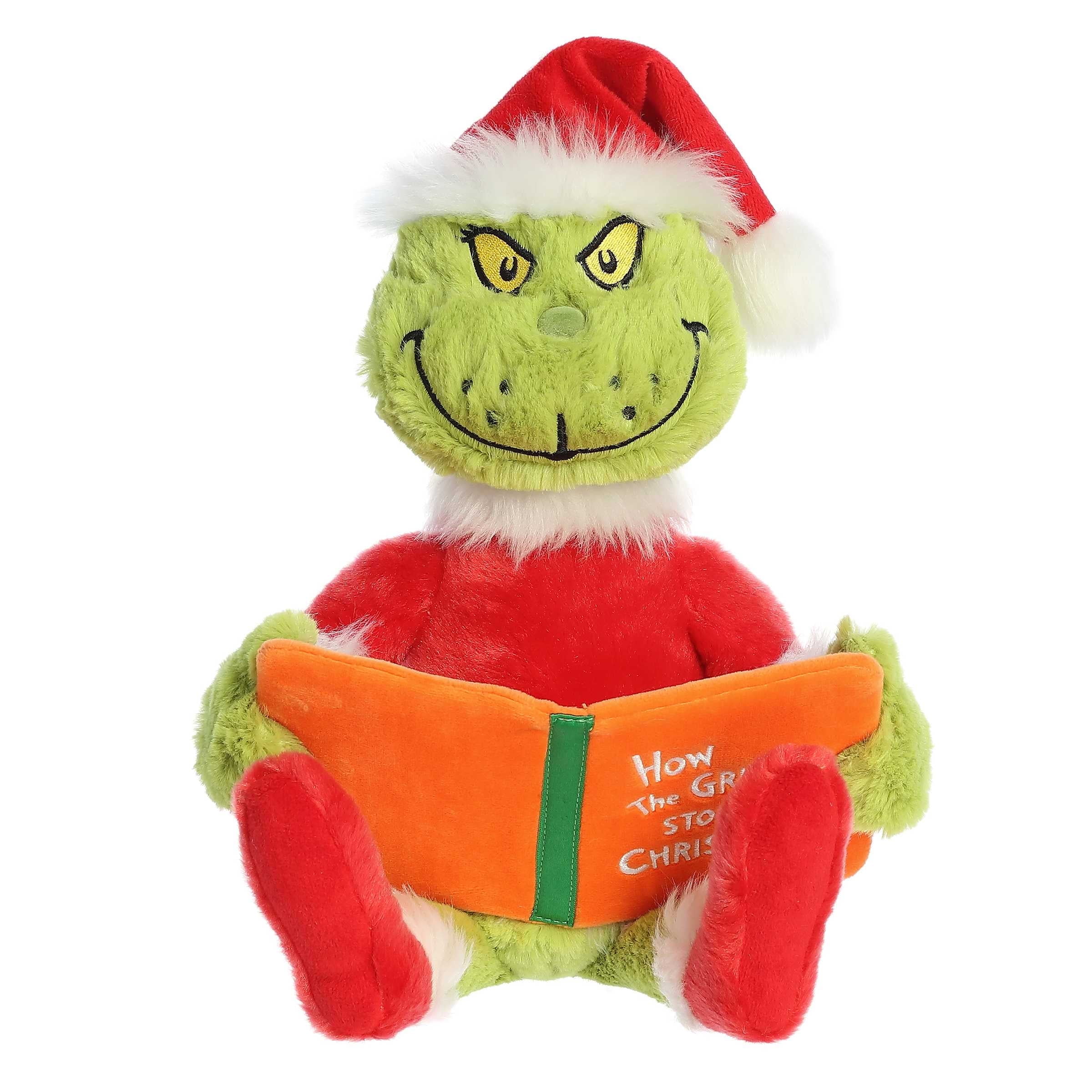 Aurora Grande Verde Dr Seuss 16 Storytime Grinch Large Plush