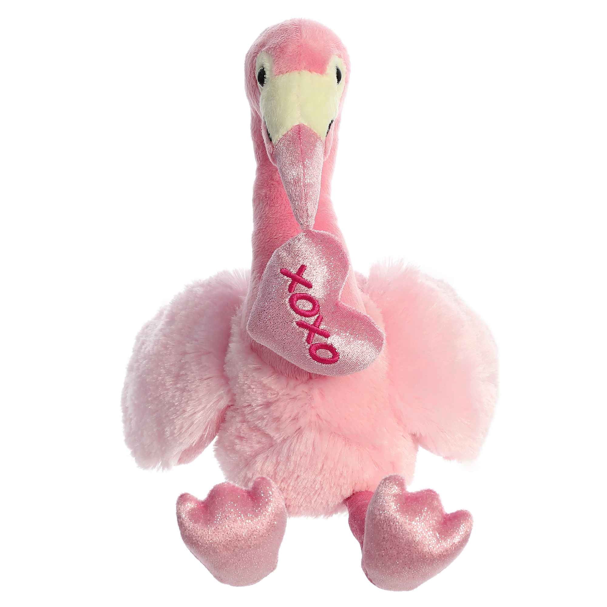 Aurora - Val Sayings - 15" Xoxo Flamingo Plush - Walmart.com