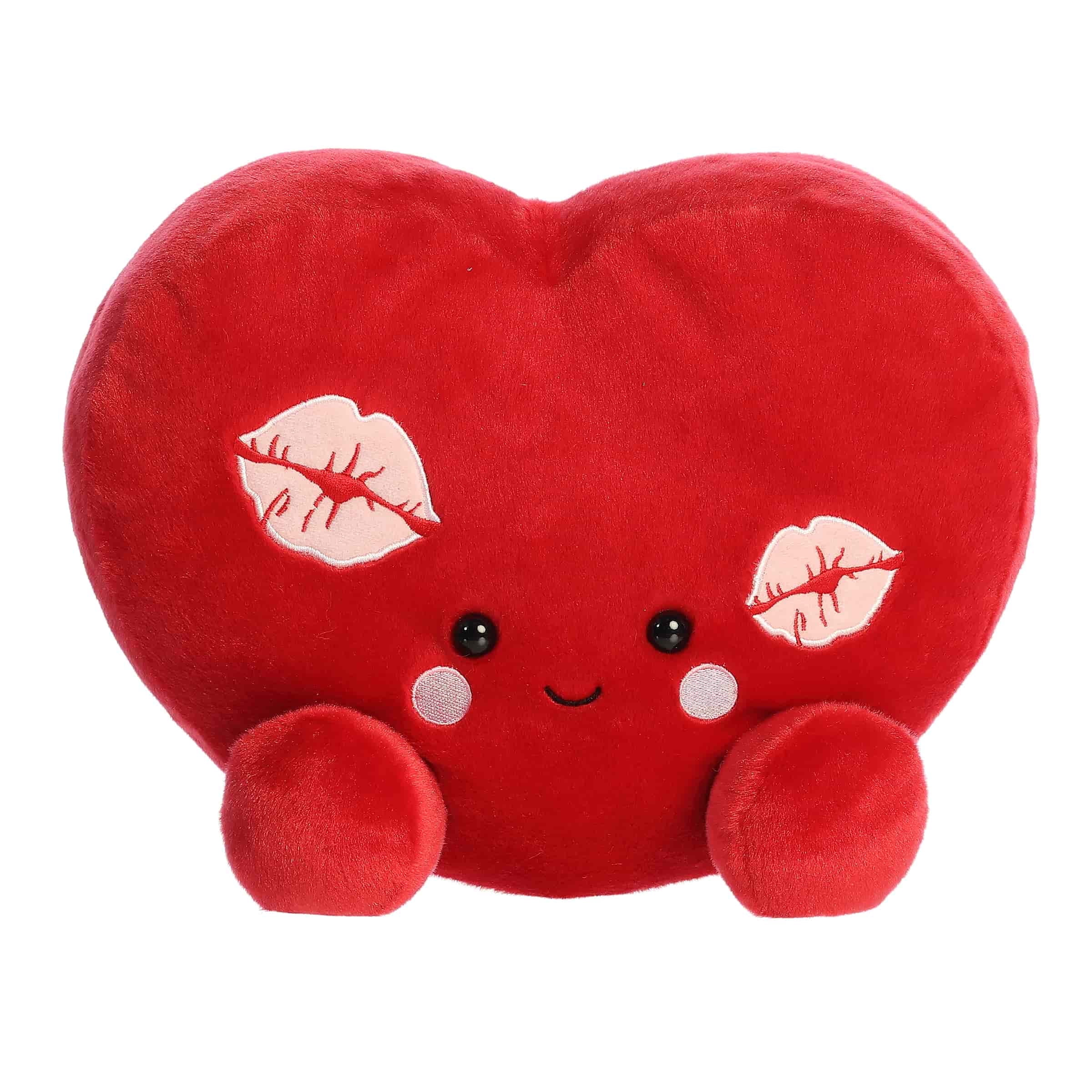 Aurora - Large Red Adorable Stuffed Animal - 12" Kimi Kisses Heart ...