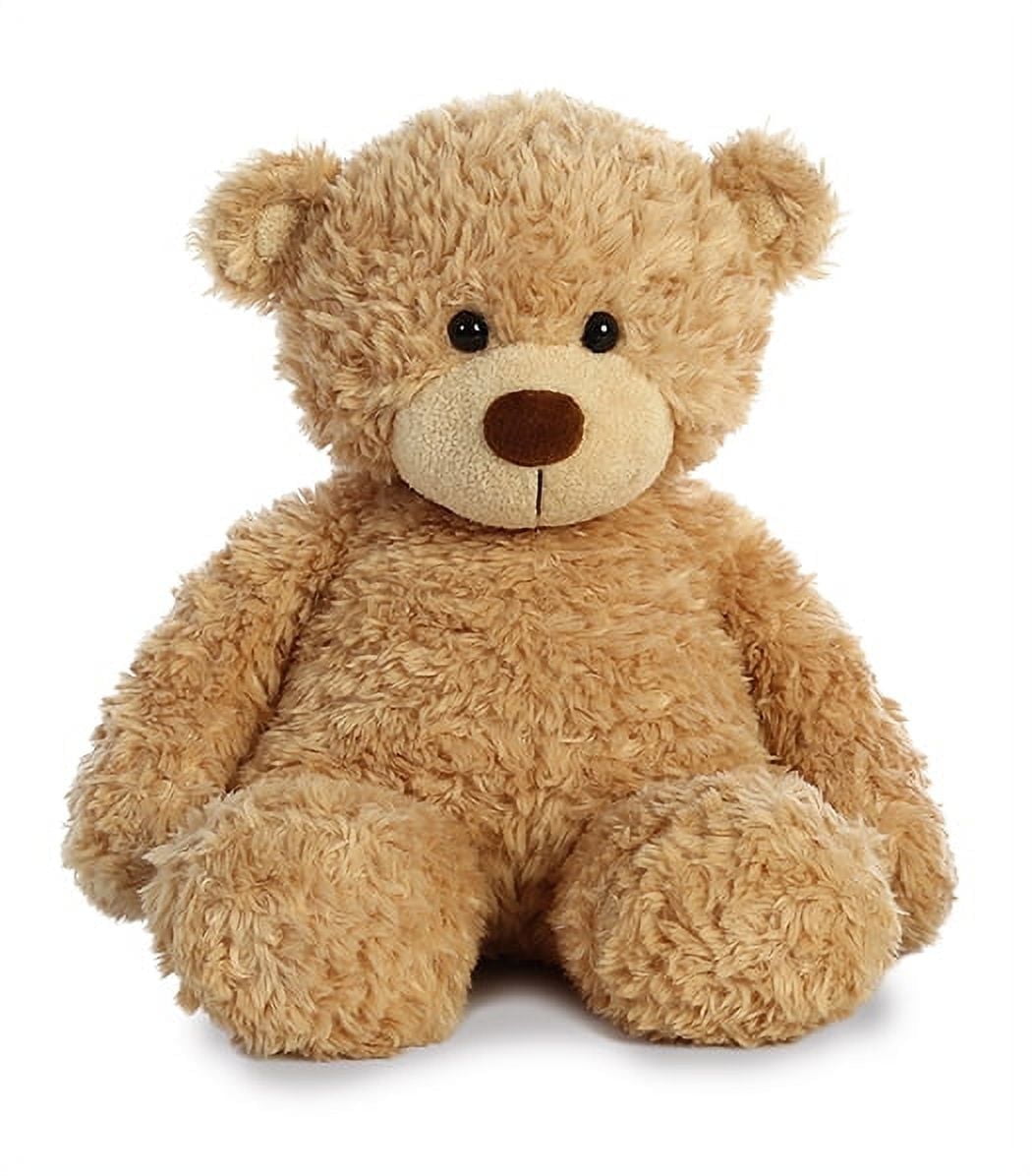 Aurora - 13" Bonny Bear, Large Tan Teddy, Snuggly Animal Plush Toy ...