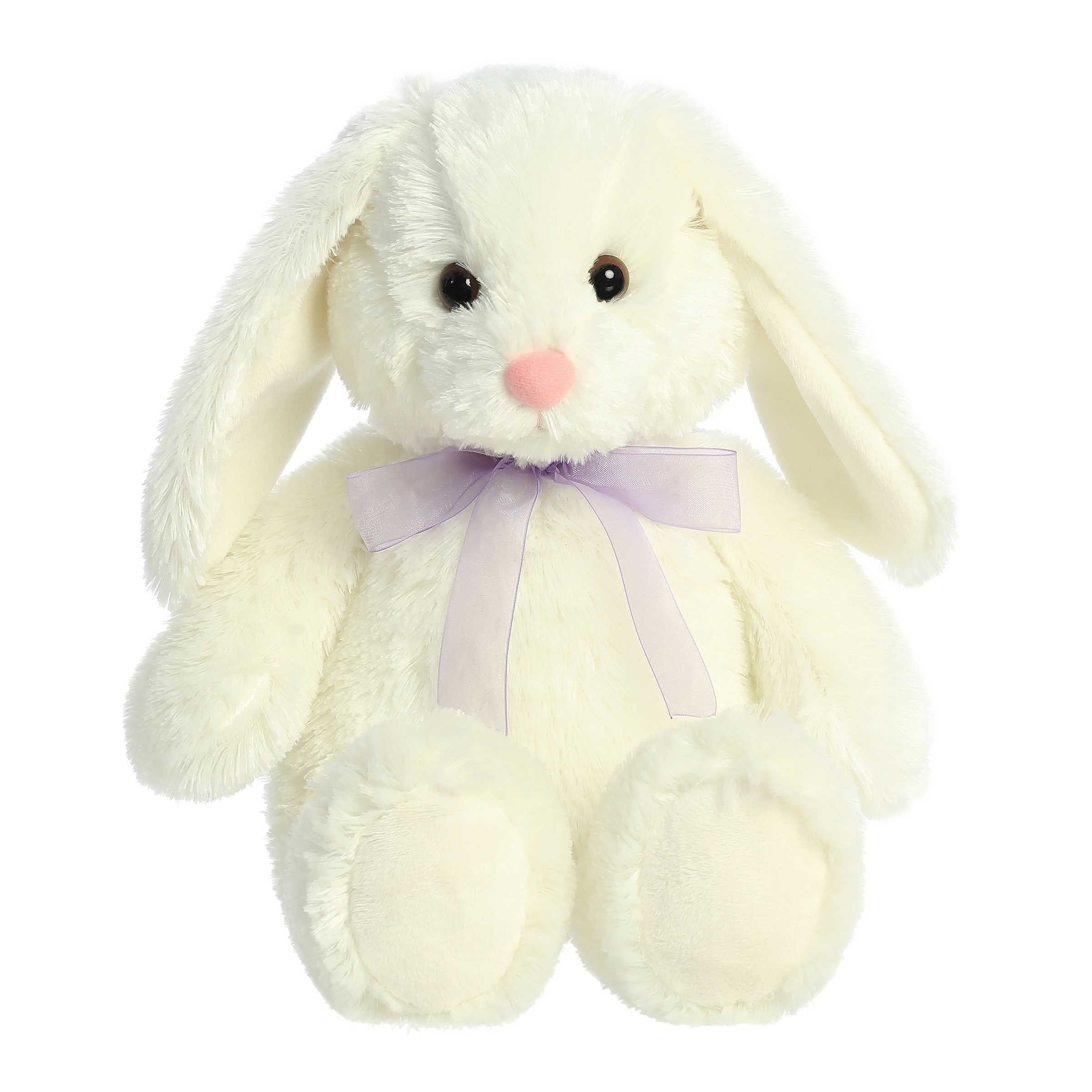 Aurora - Large White - 14" Bunny - Cuddly Stuffed Animal - Walmart.com
