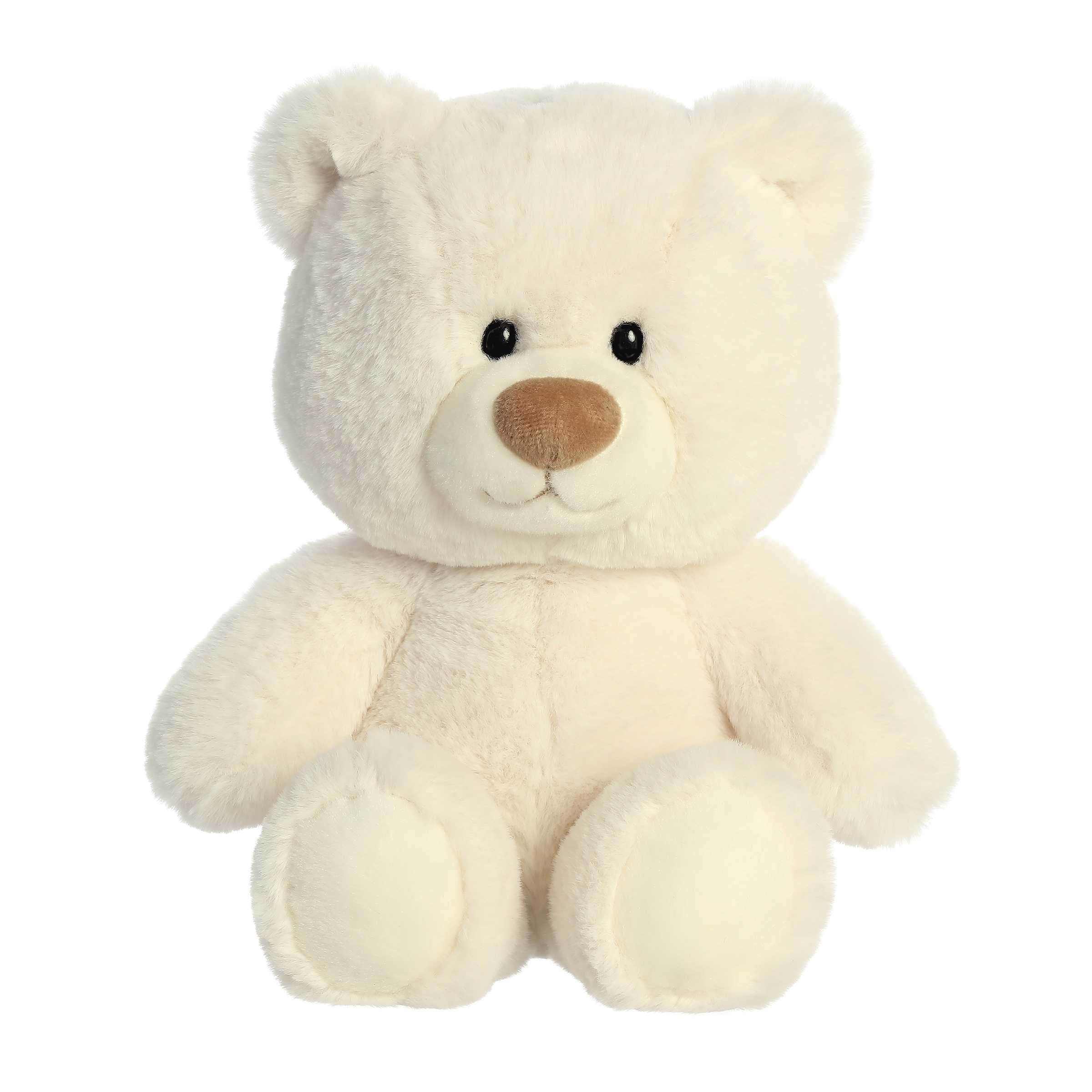 Aurora GB Large White Hugga-Wug Bear, 13.5" Snuggly Stuffed Animal ...