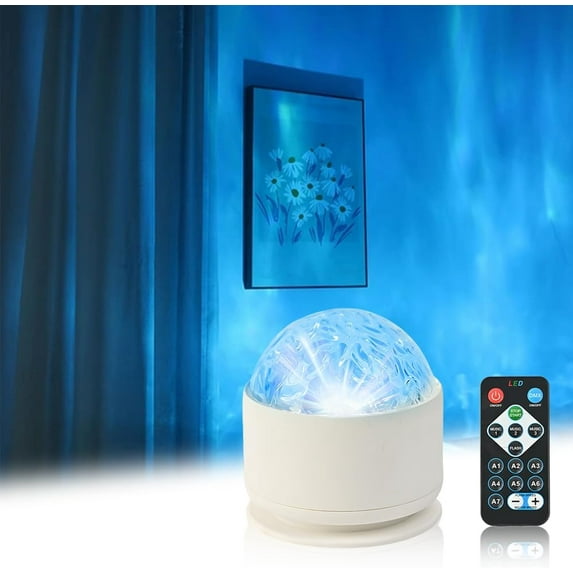 Aurora Light Projector，Aurora and Ocean Wave Projector Light, Dual ...