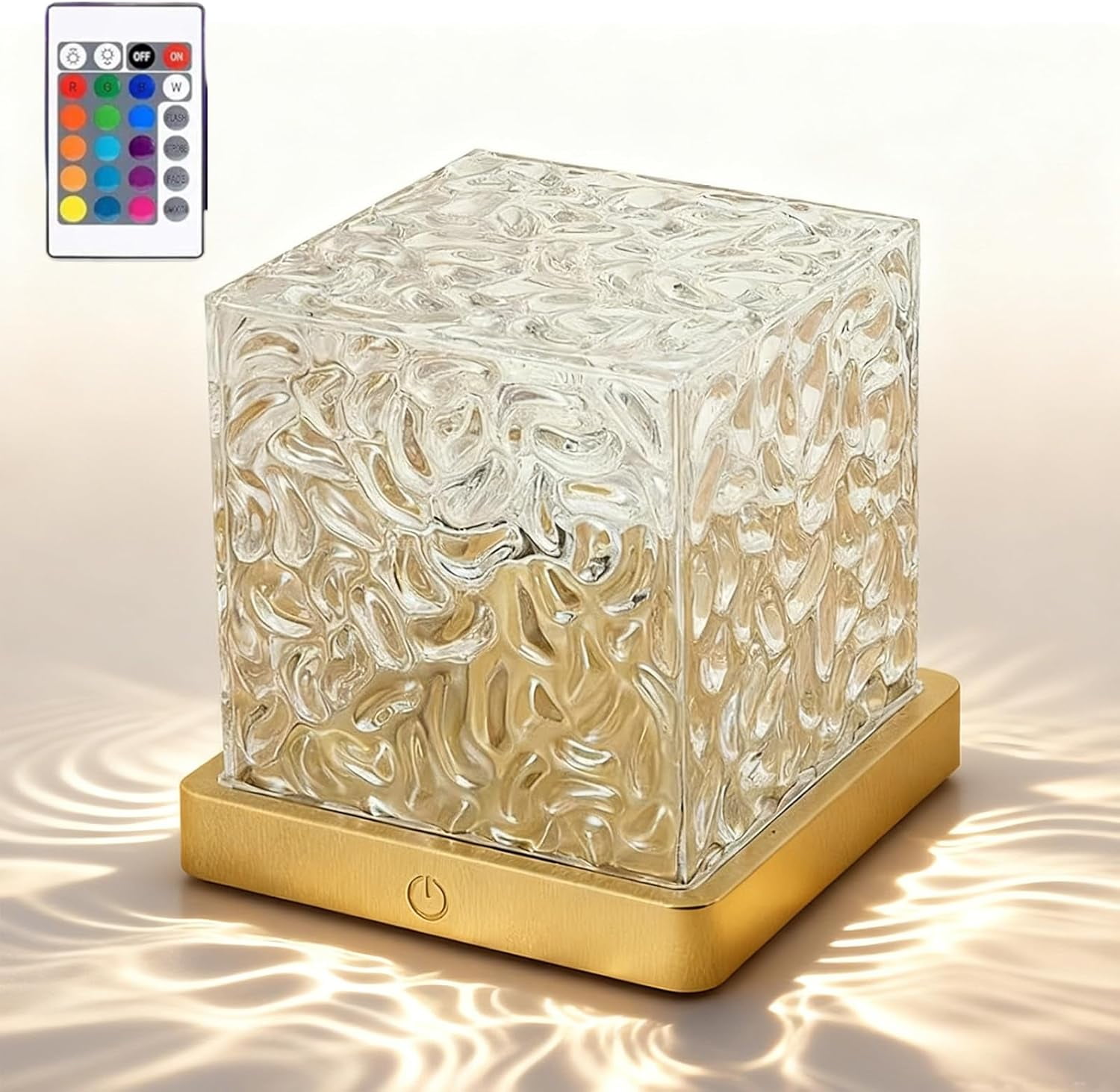 Aurora Light Projector, Dynamic Rotating Water Ripple Projector Night ...