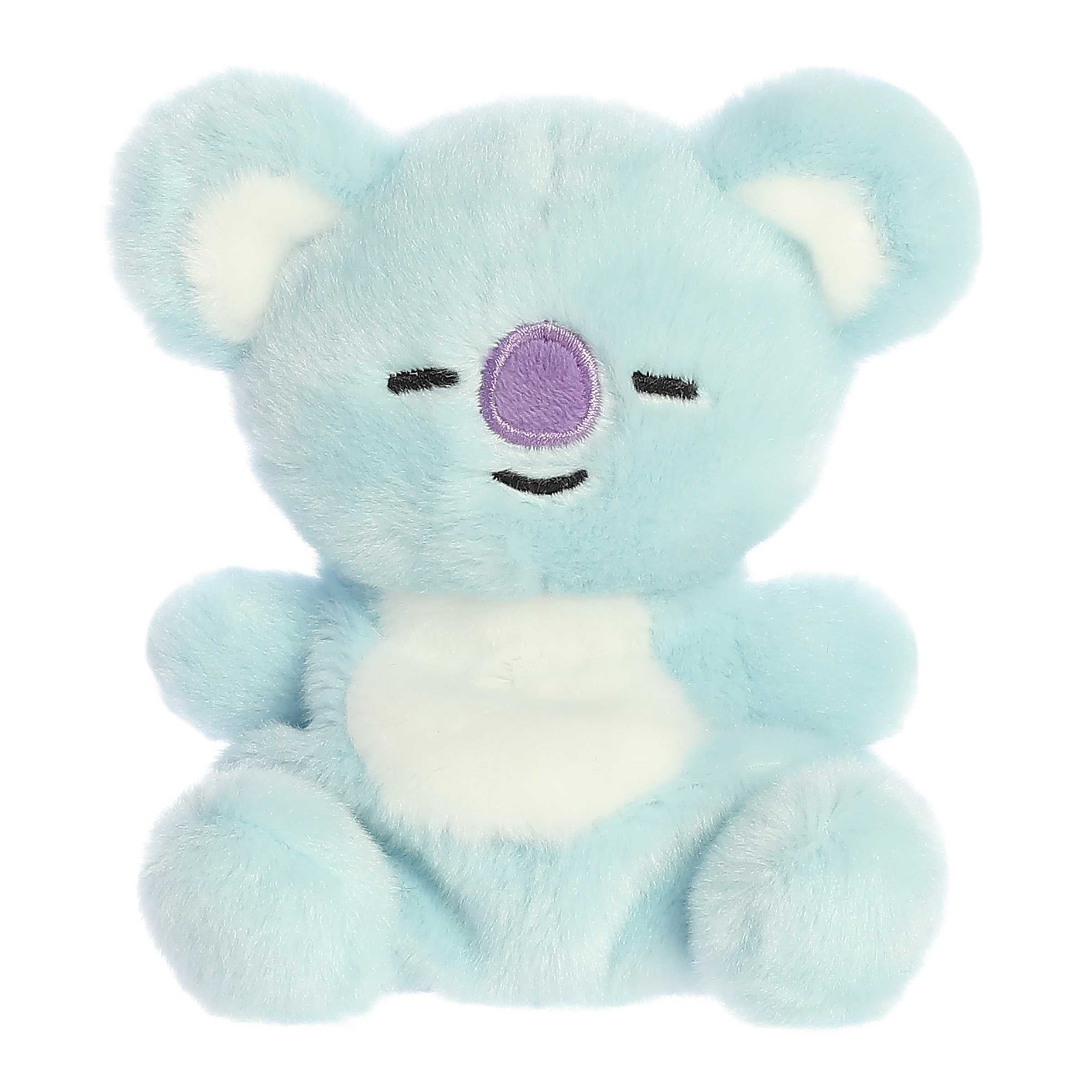 AURORA BT21 Palm Pals Koya Plush Toy, 5 Inch, Soft Blue Stuffed Animal ...