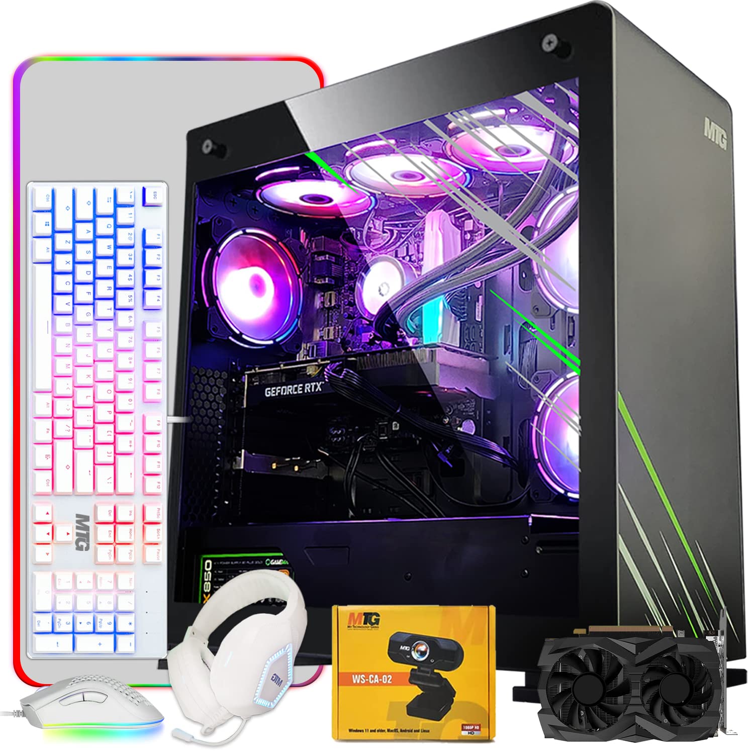 Aurora Max Gaming Tower PC- Intel Core i5 12th Gen, GTX 1660S 6GB 192 ...