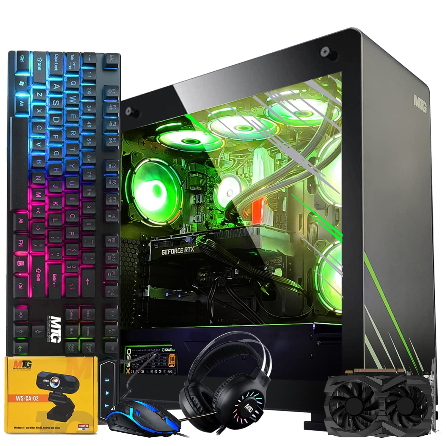 Aurora Max Gaming Tower PC- Intel Core i5 12th Gen, GTX 1660S 6GB ...