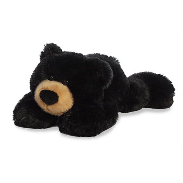 Aurora - Medium Black Bear - 12" Hugga-Wug Bear - Snuggly Stuffed ...