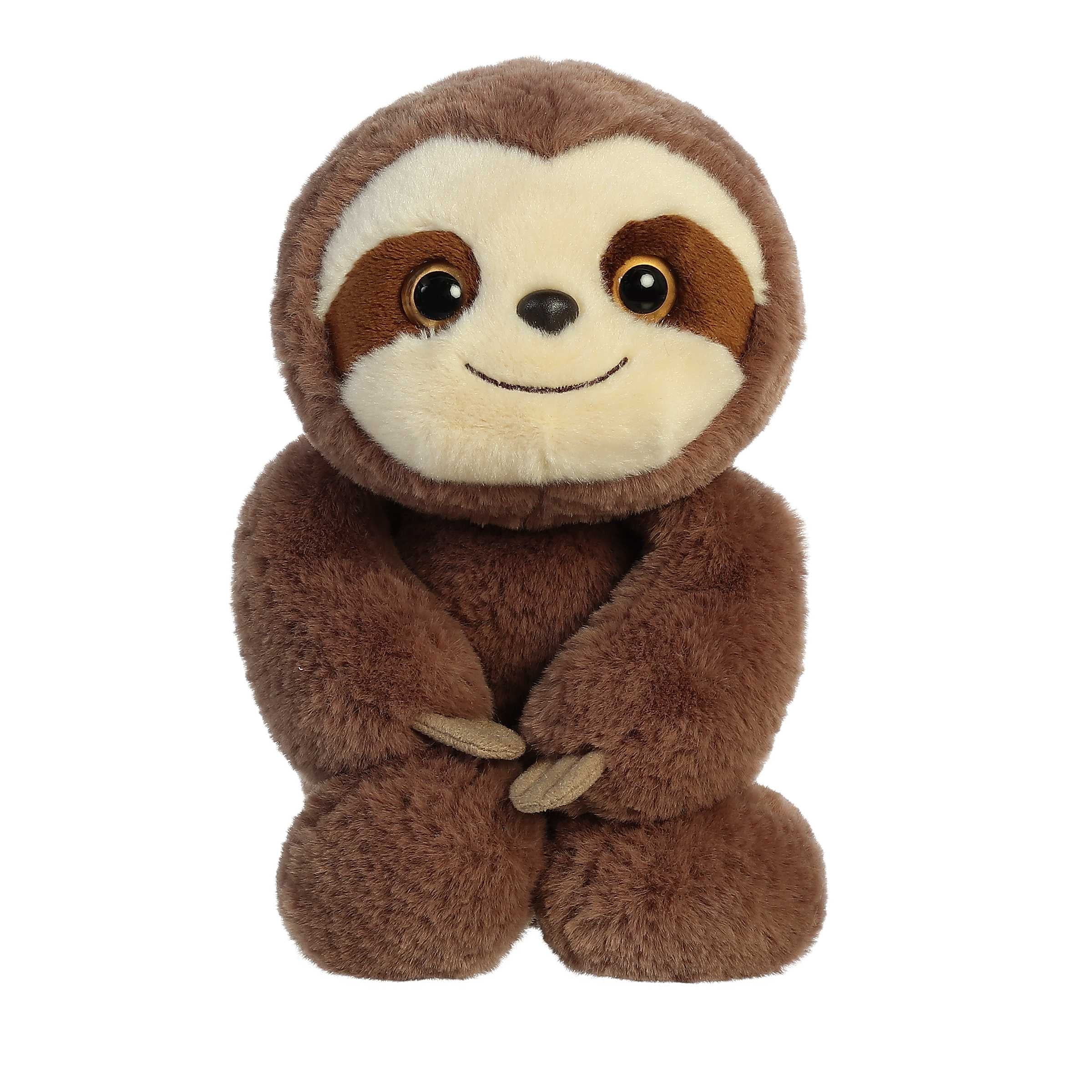 Aurora - Medium Brown Flopsie - 12" Smiles Sloth - Adorable Stuffed ...