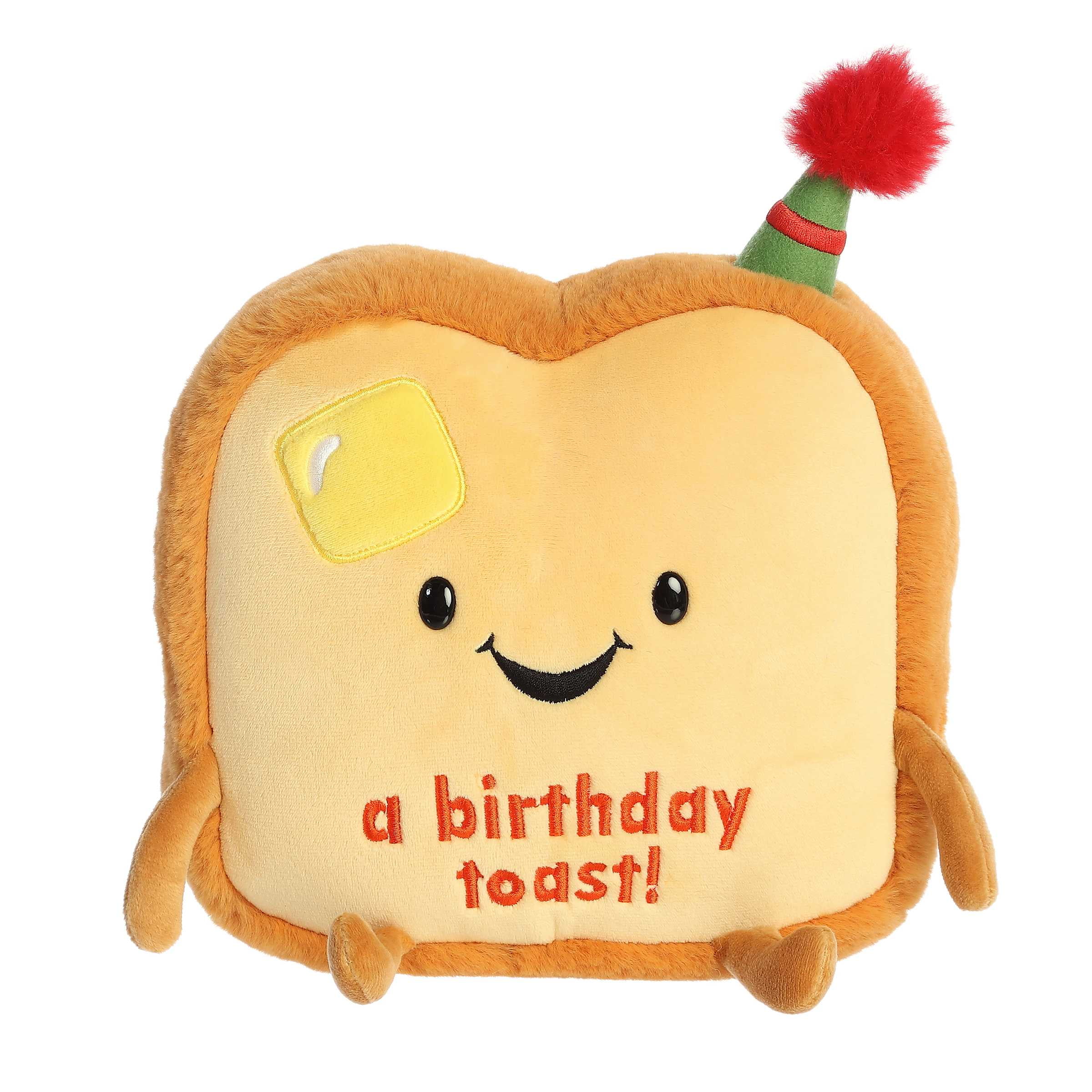 Aurora - Medium Brown JUST SAYIN' - 8" A Birthday Toast - Witty Stuffed ...