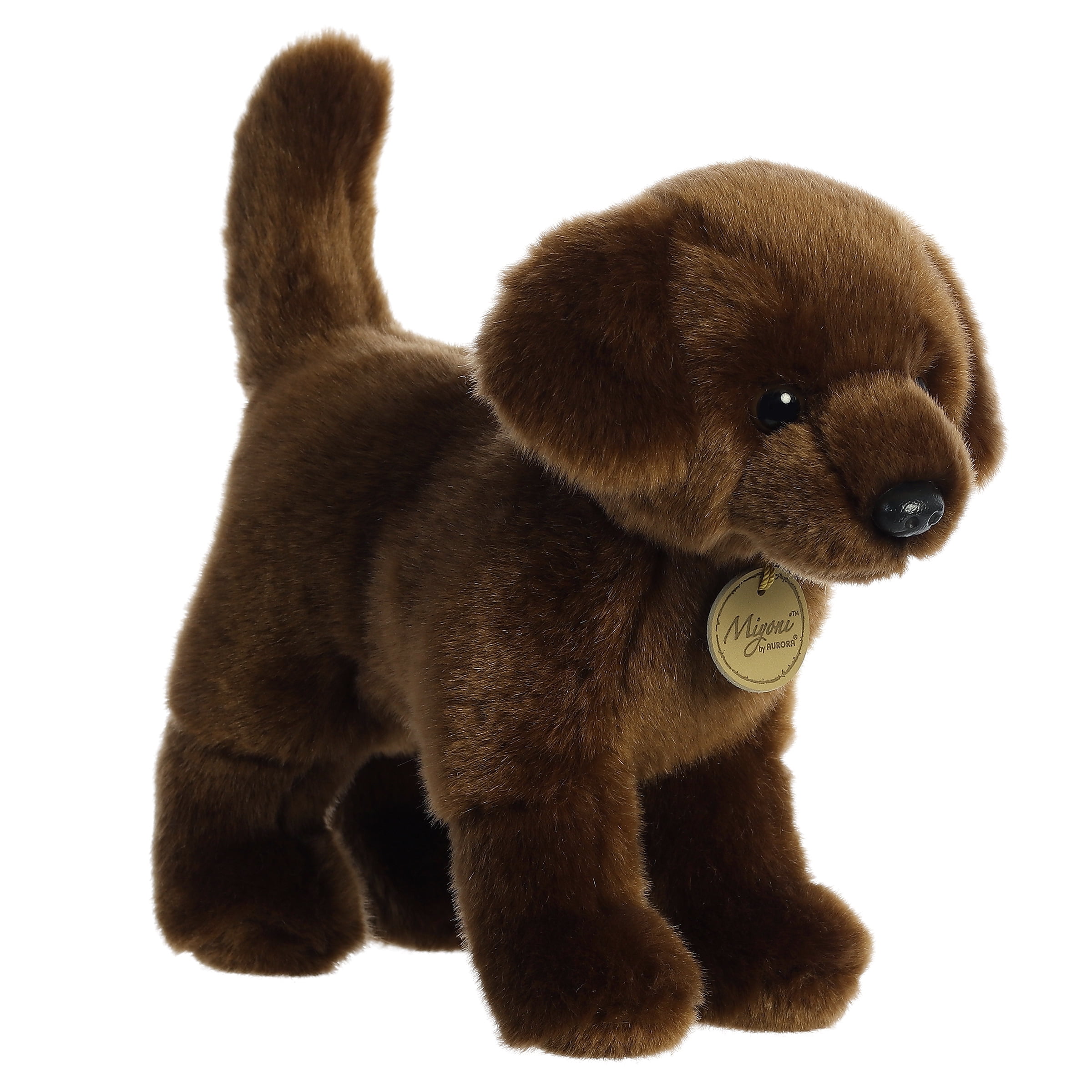 Aurora - Medium Brown Miyoni - 9.5" Chocolate Labrador - Realistic ...