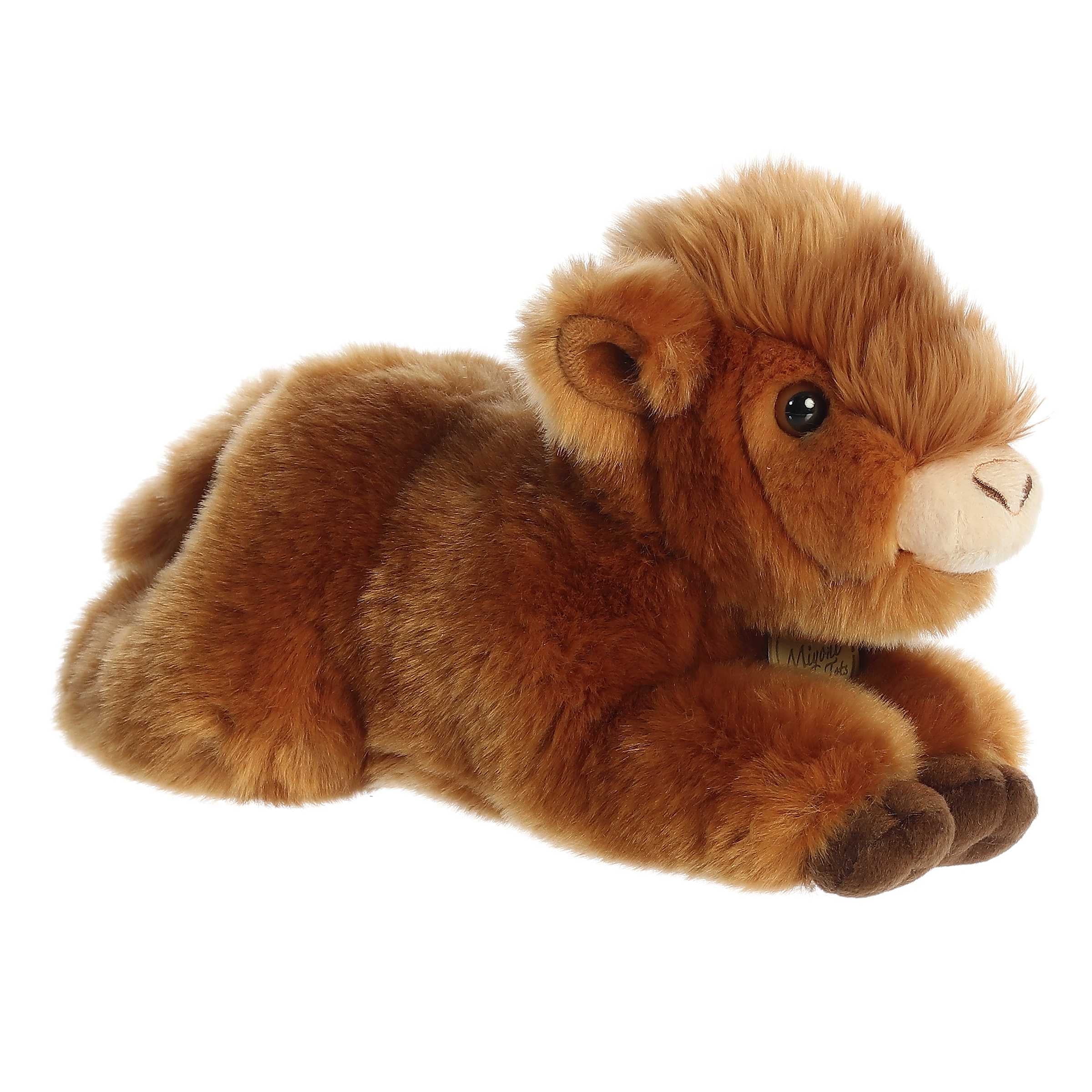 Aurora - Medium Brown Miyoni Tots - 11" Highland Cow Calf - Adorable ...