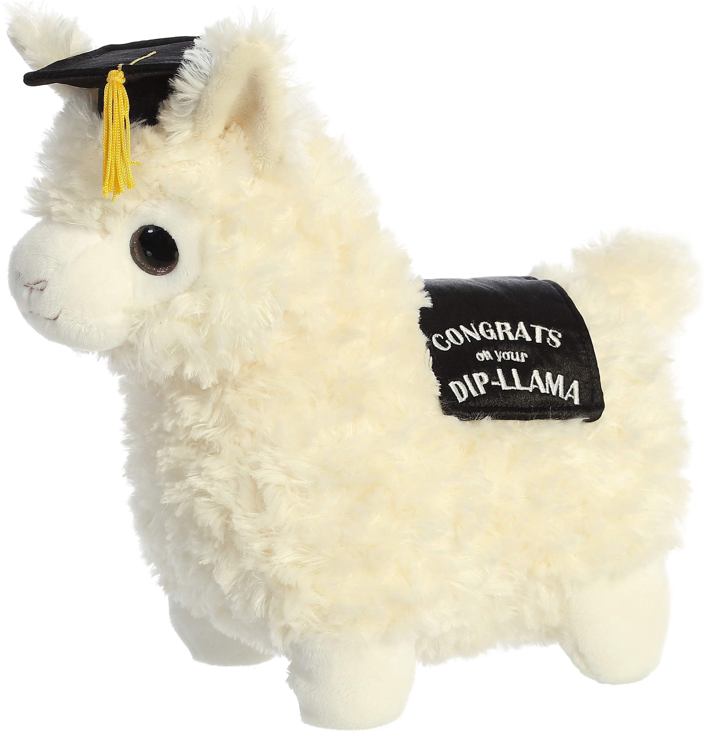 Aurora - Graduation - 11" Graduation Llama Cream - Walmart.com
