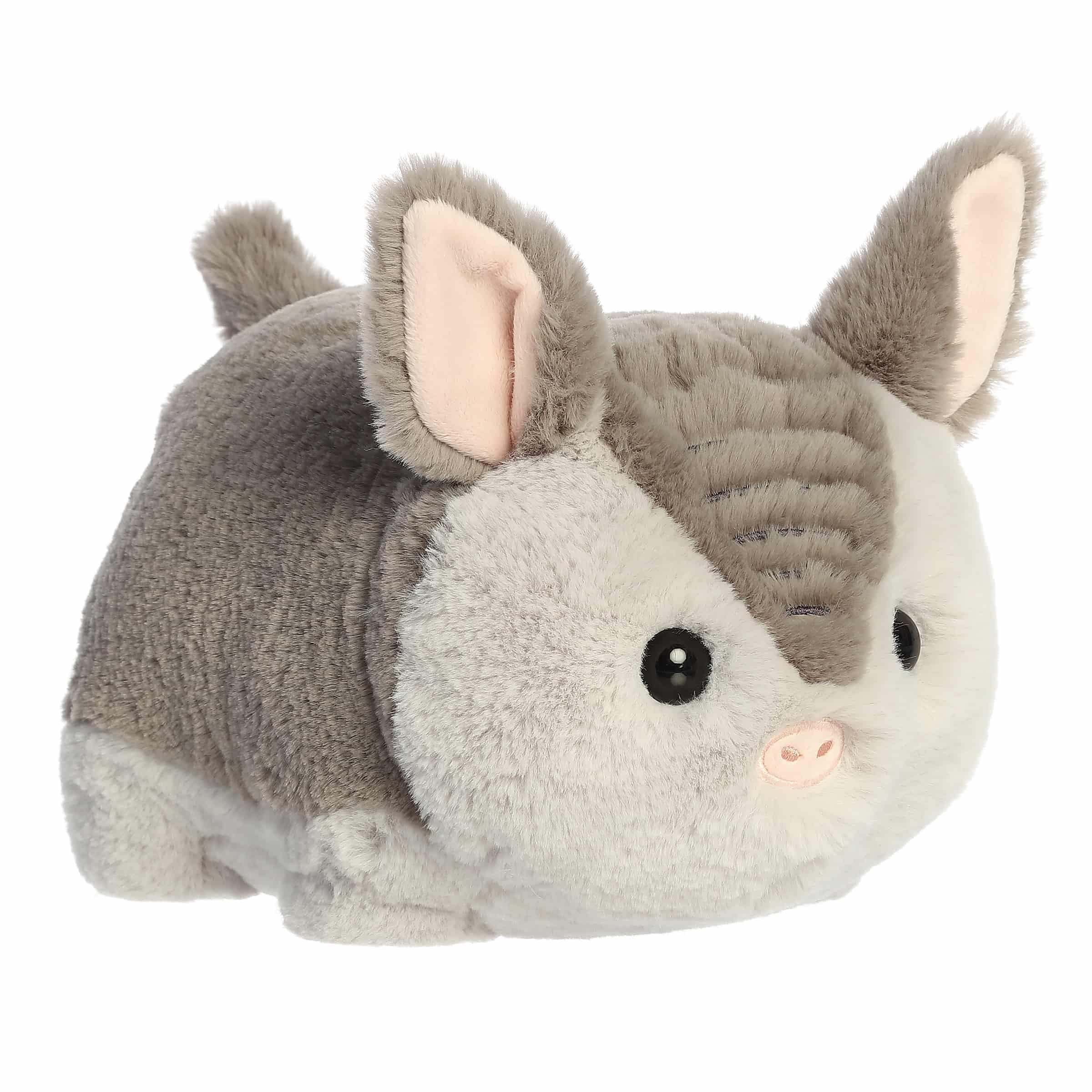 Aurora - Medium Gray Adorable Stuffed Animal - 10" Arnie Armadillo ...