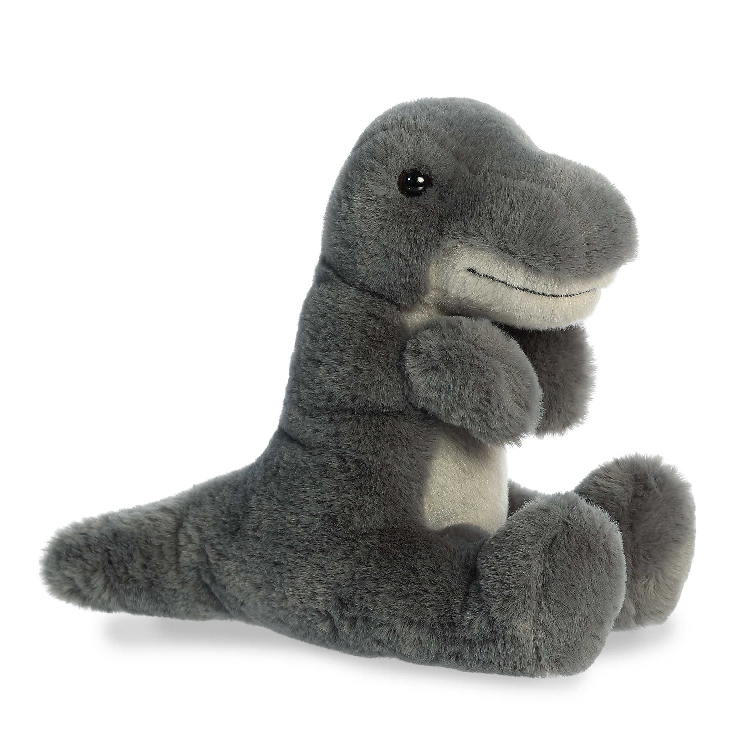 Aurora - Medium Gray Flopsie - 11" T-Rex - Adorable Stuffed Animal ...