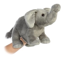 Aurora - Medium Brown Hand Puppet - 12" Giraffe - Interactive Stuffed ...