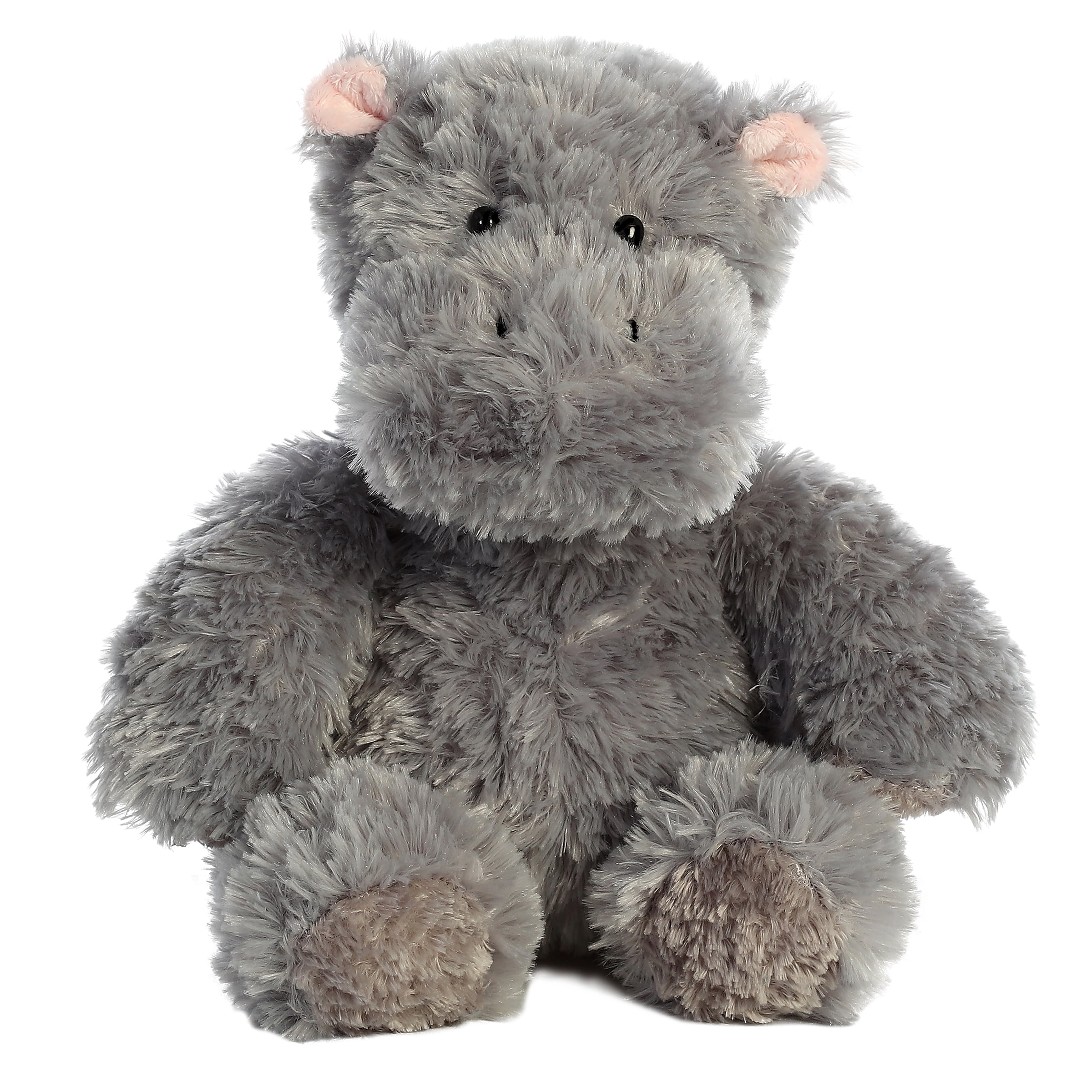 Aurora - Medium Gray Tubbie Wubbies - 11" Hippo - Snuggly Stuffed ...