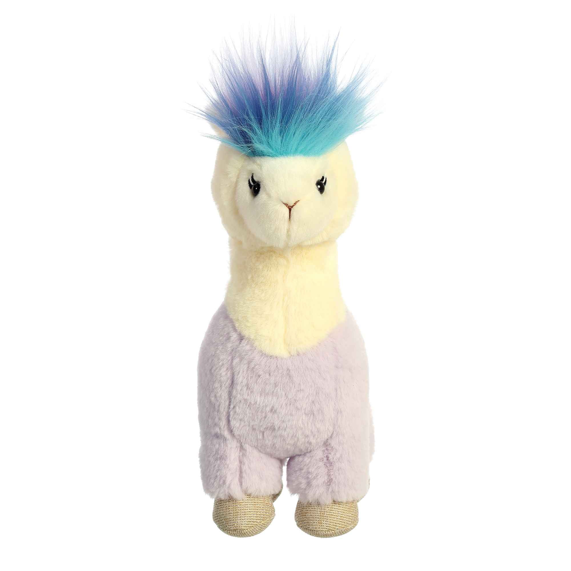 Aurora - Medium Multicolor Llama Drama - 9.5" Kay-Lla - Playful Stuffed ...