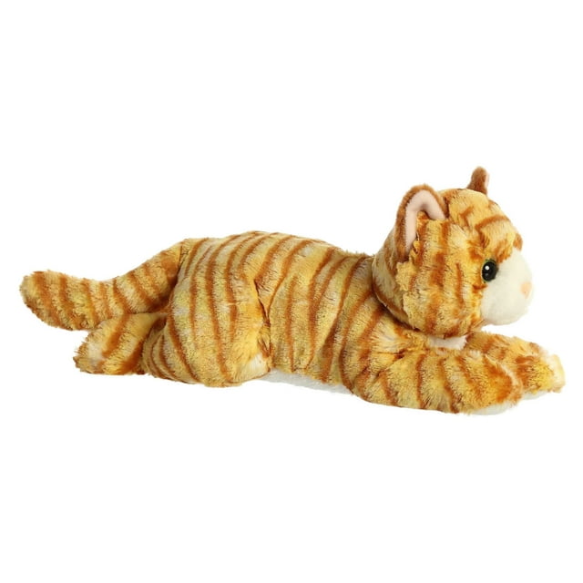 "Aurora Realistic Animals - Soft Medium Orange Flopsie - 12"" Ginger ...