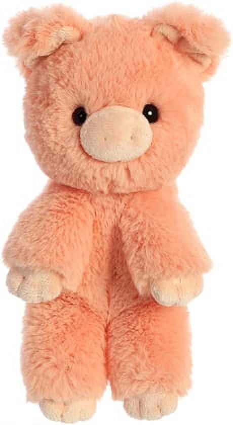 Aurora - Medium Pink Minkies - 10" Pig - Cute Stuffed Animal - Walmart.com