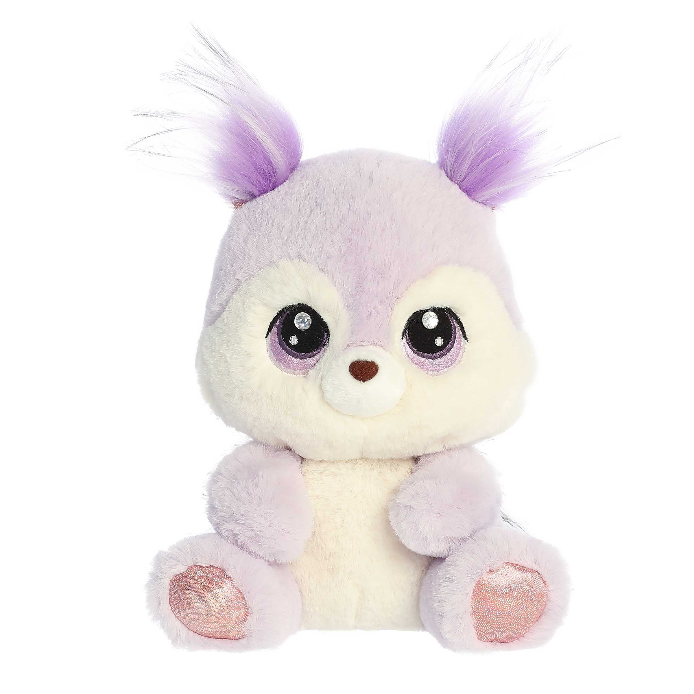 Aurora - Medium Purple Enchanted - 10" Seyla Squirrel - Sparkling ...