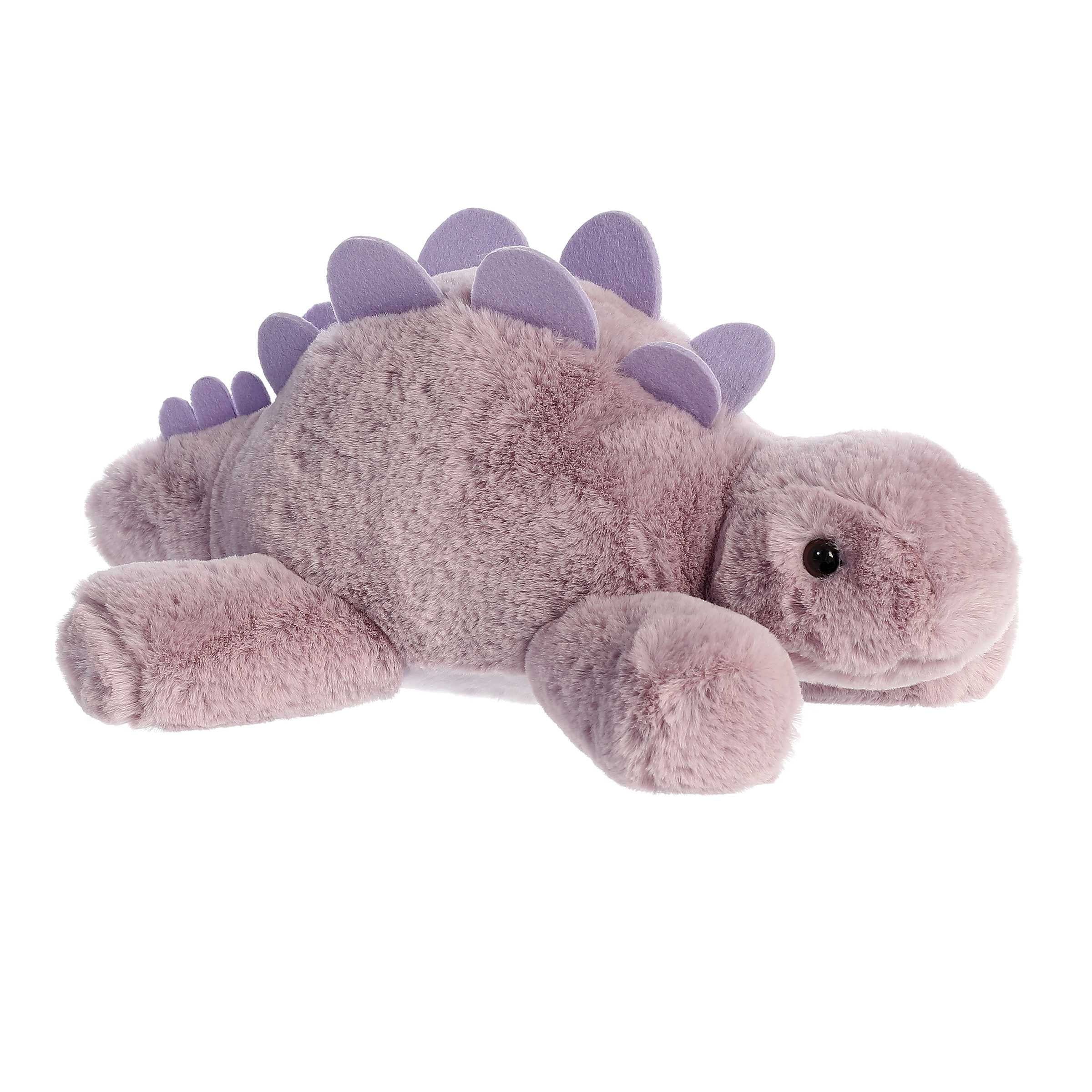 Aurora - Medium Purple Flopsie - 13" Stegosaurus - Adorable Stuffed ...