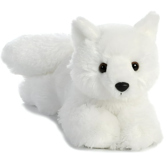 AURORA White Flopsie Arctic Fox Stuffed Animal 12 inch Plush Toy for ...