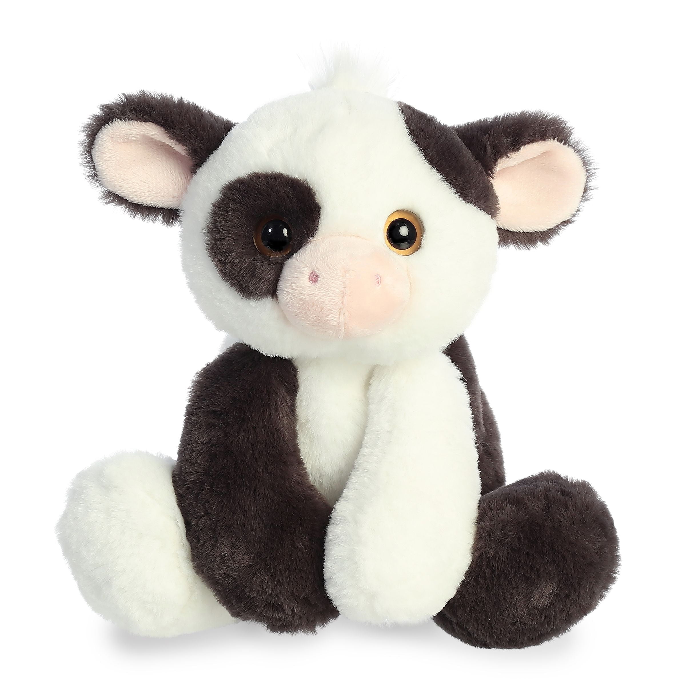 Aurora - Medium White Flopsie - 13" Bessie Cow - Adorable Stuffed ...