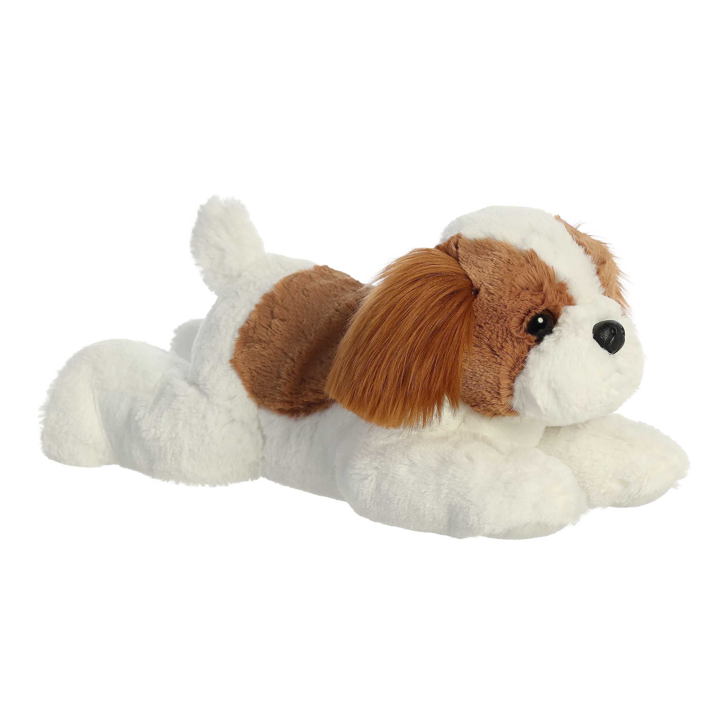 Aurora - Medium White Flopsie - 12" Stella Shih Tzu - Adorable Stuffed ...